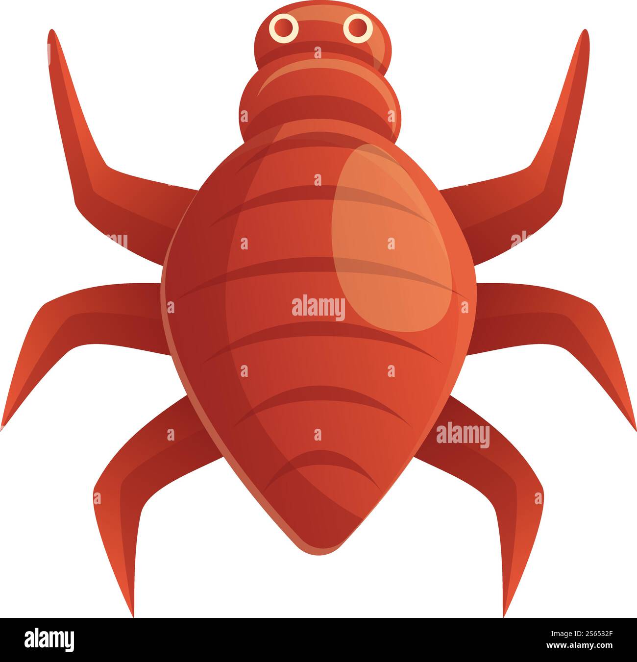 Parasite bug icon. Cartoon of parasite bug vector icon for web design ...