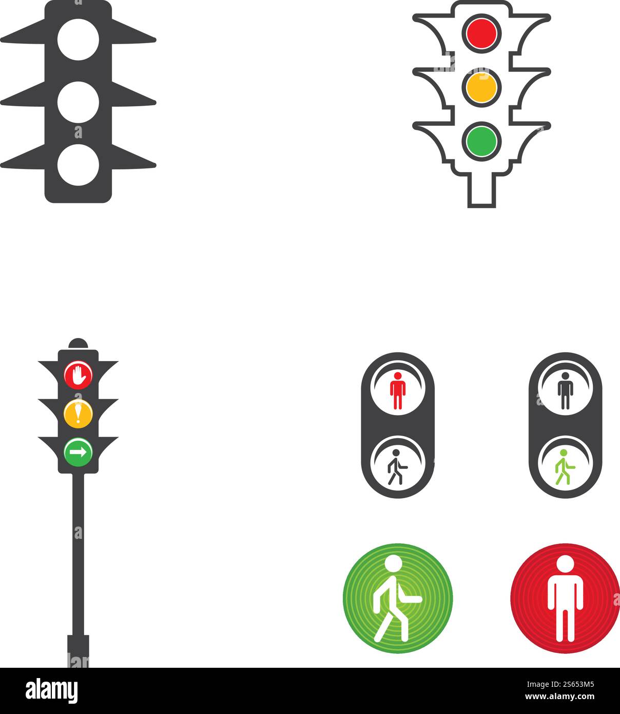 Traffic lights icon vector design Stock Vector Image & Art - Alamy