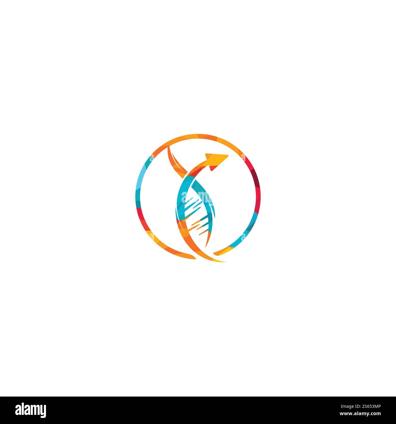 Human DNA and genetic logo design Stock Vector Image & Art - Alamy