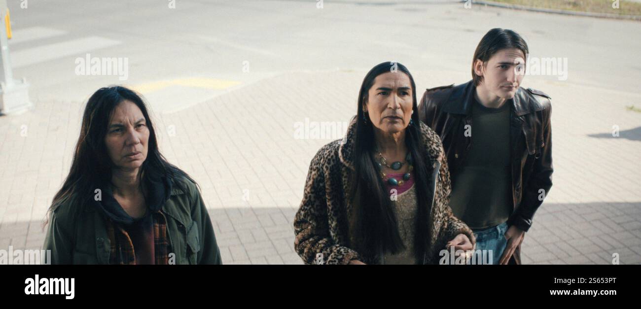 ABERDEEN, from left: Gail Maurice, Billy Merasty, Liam Stewart-Kanigan ...