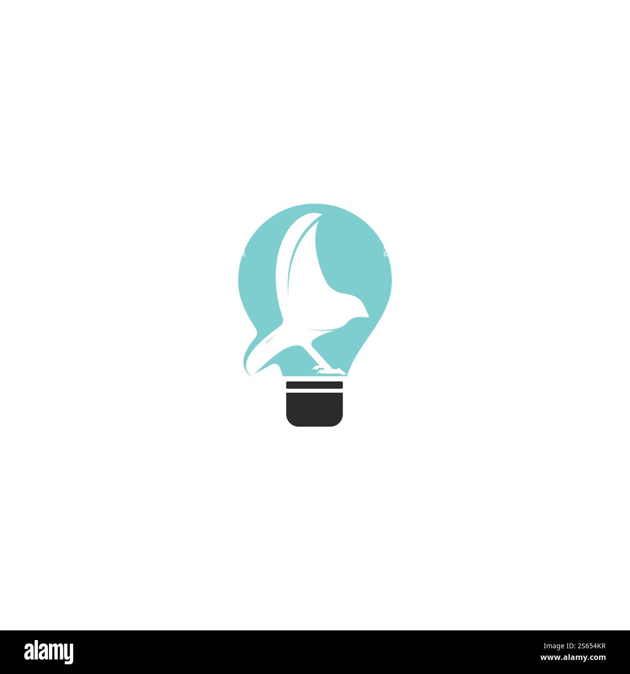 Light bird vector logo design Stock Vector Image & Art - Alamy