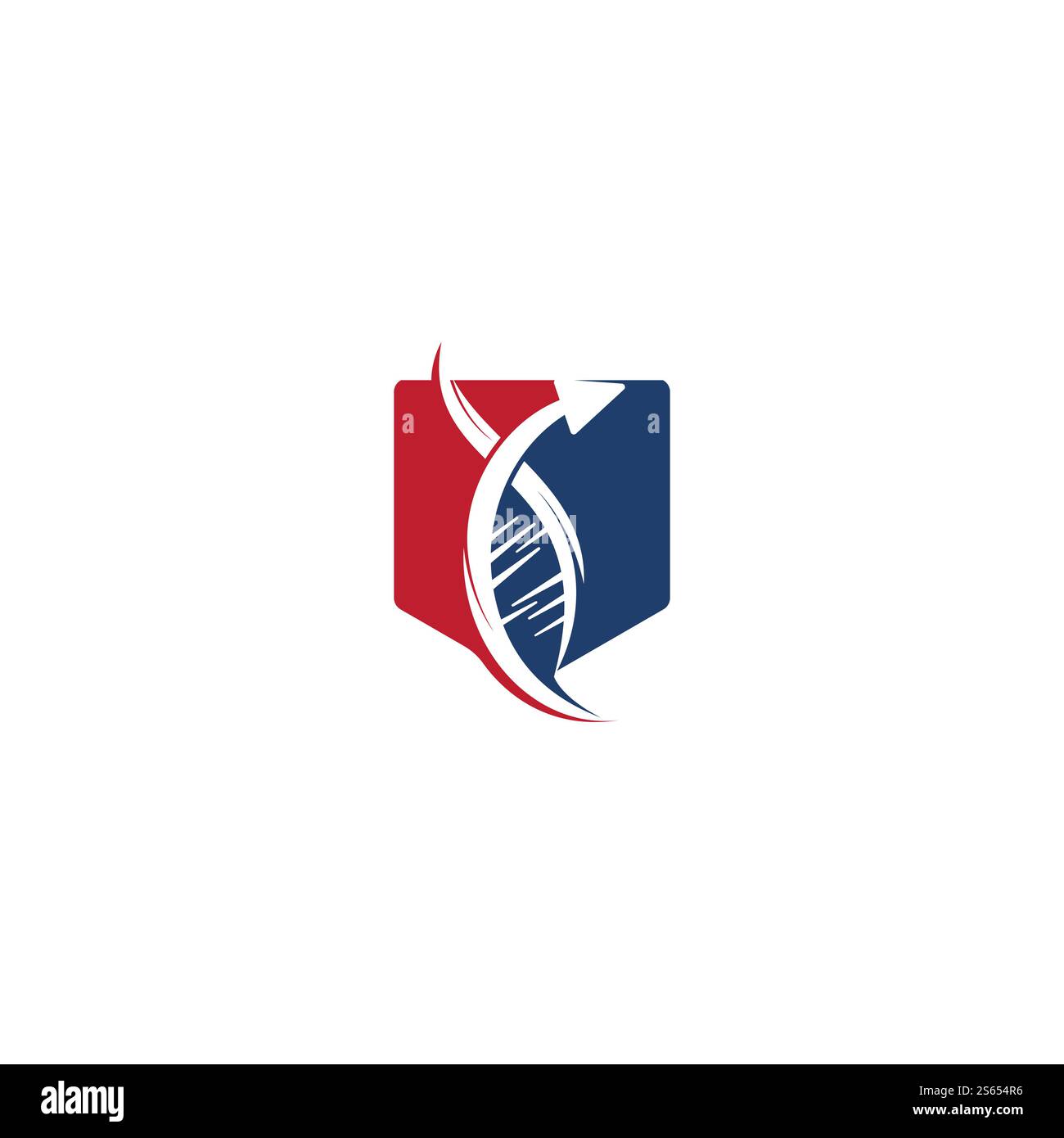 Human DNA and genetic logo design Stock Vector Image & Art - Alamy