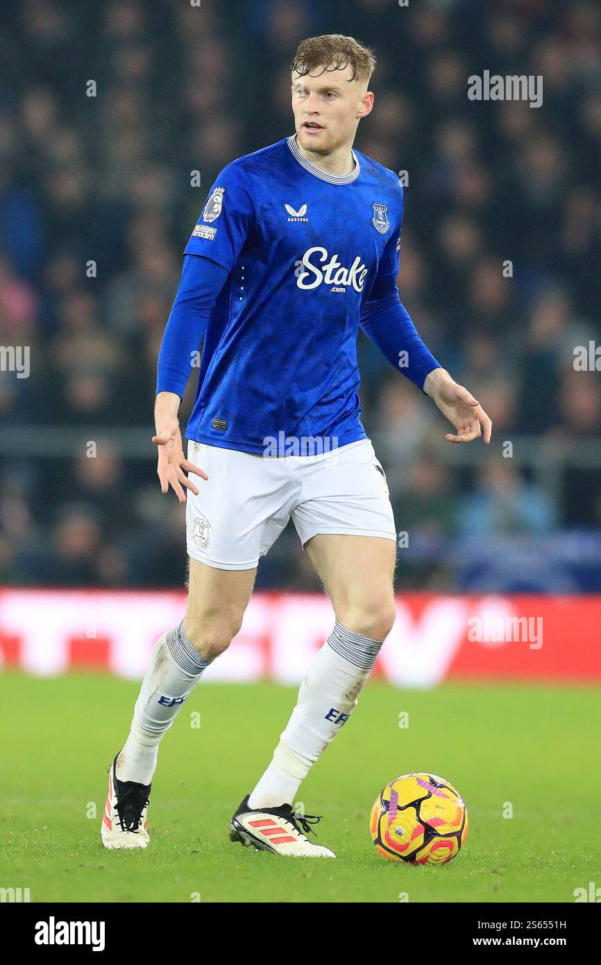 Goodison Park, Liverpool, UK. 15th Jan, 2025. Premier League Football ...