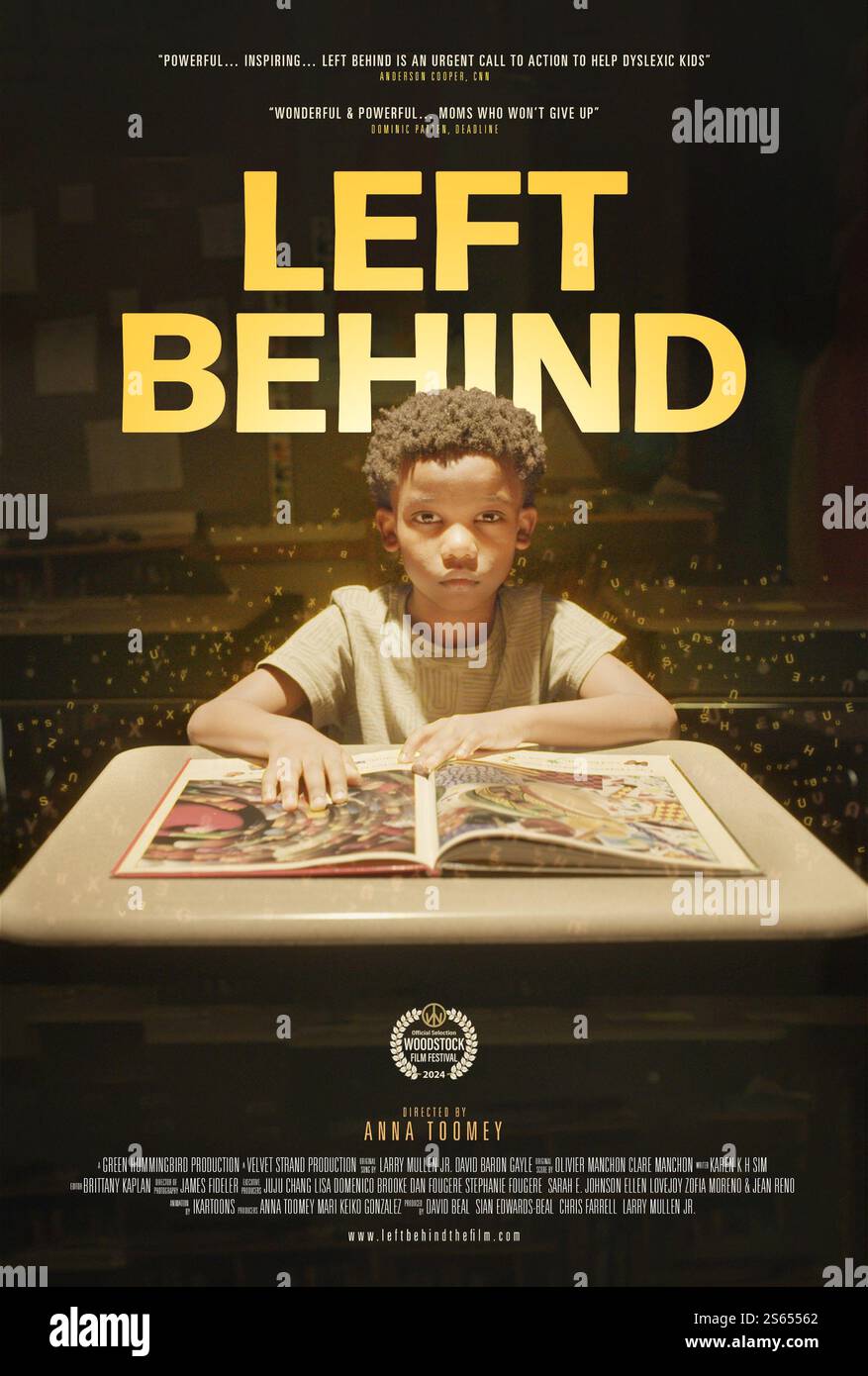 LEFT BEHIND, poster, 2025. © Abramorama / Courtesy Everett Collection ...