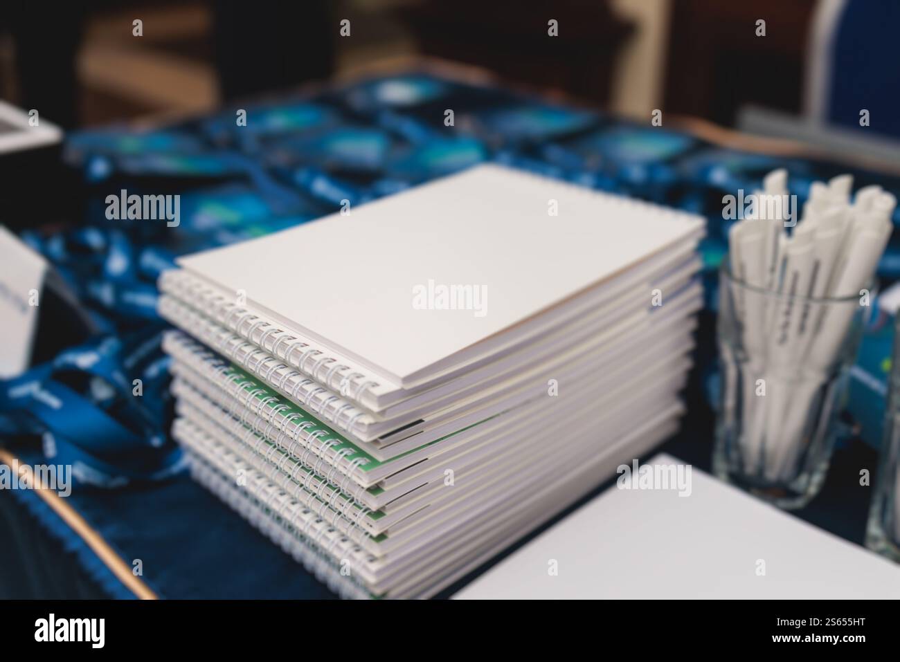 Process of checking in on conference congress forum event, registration ...