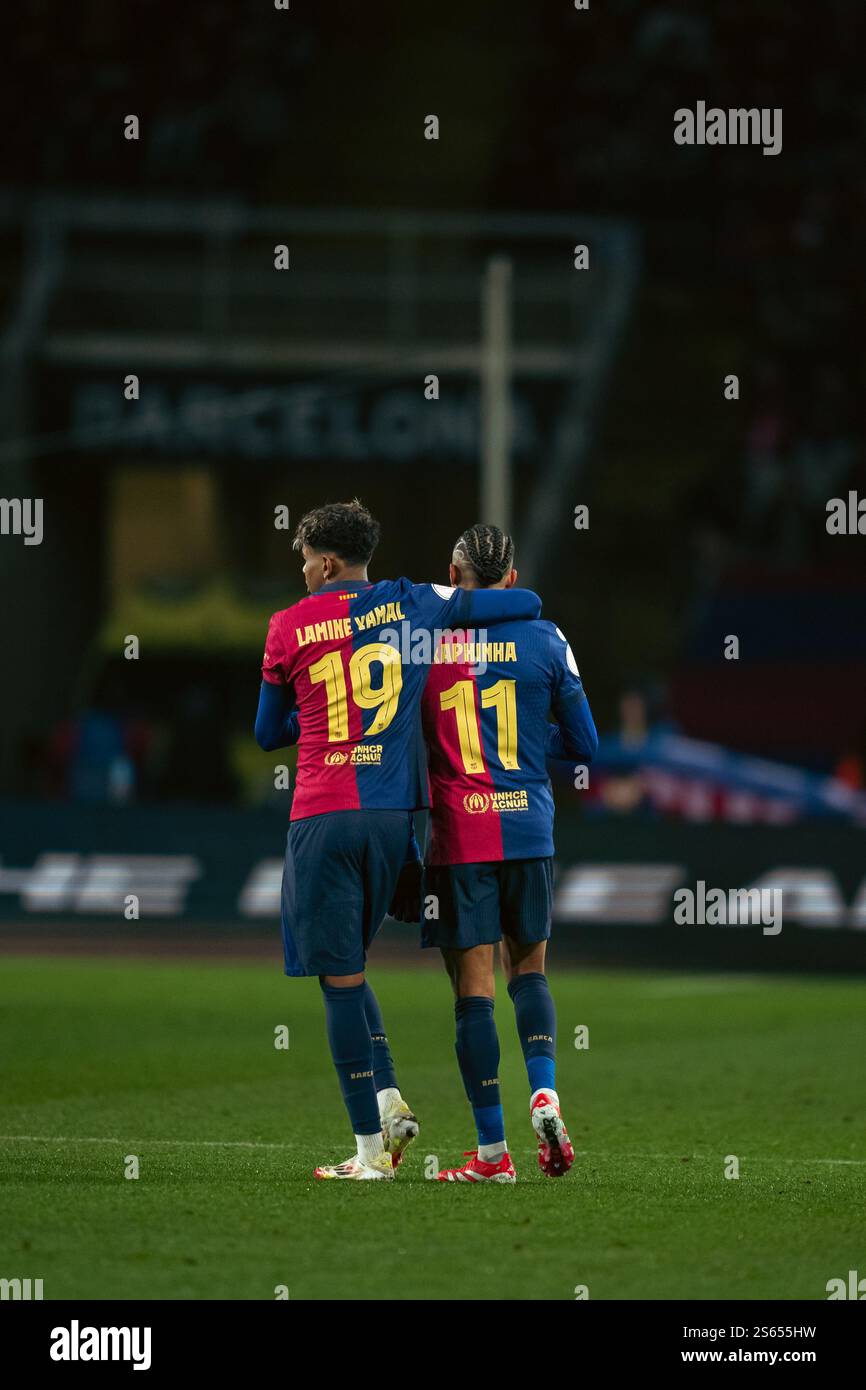 Raphinha yamal barcelona 2025 hi-res stock photography and images - Alamy