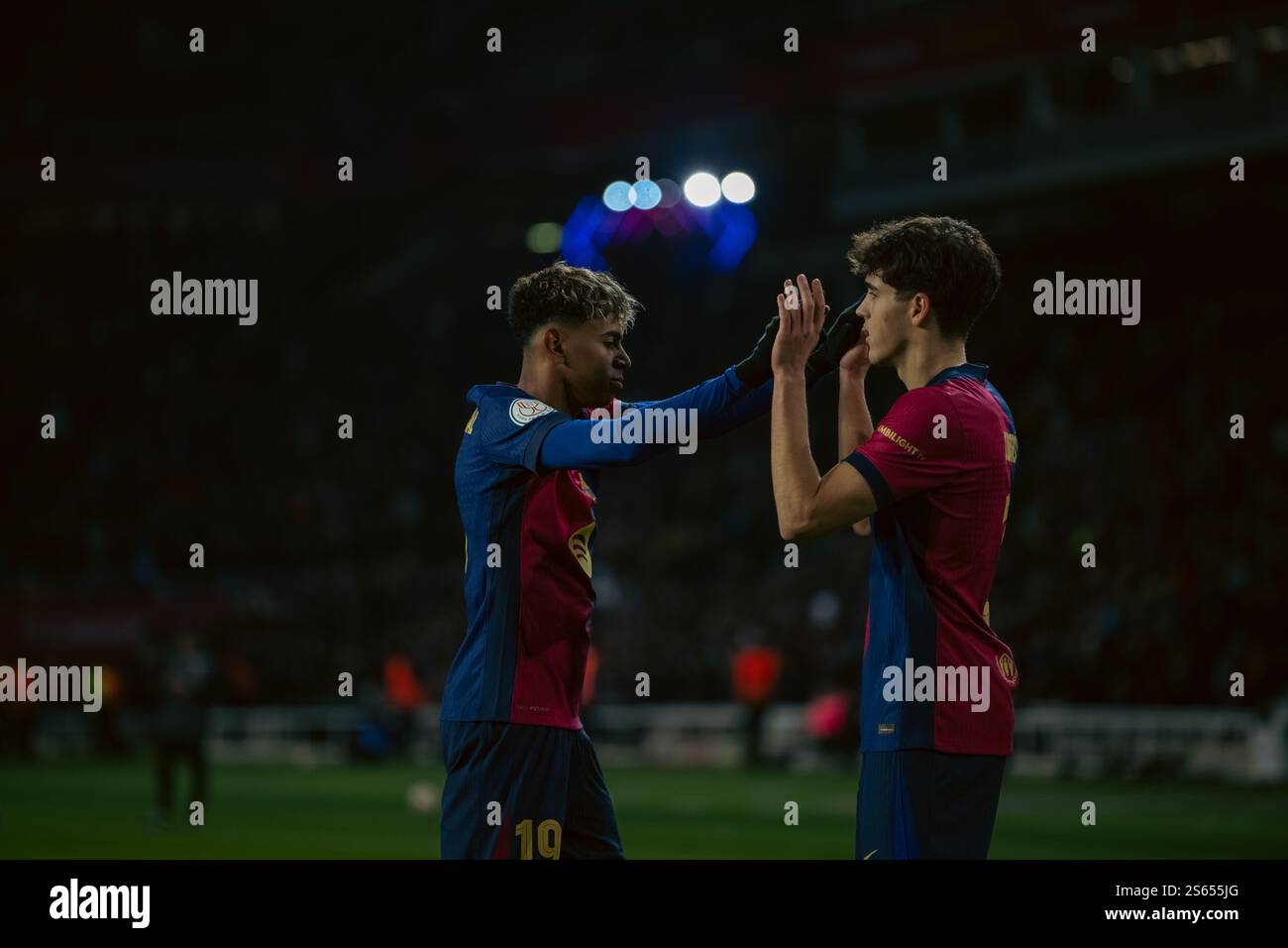 Barcelona, Spain, 15, January, 2025. Spanish Copa del Rey FC Barcelona ...