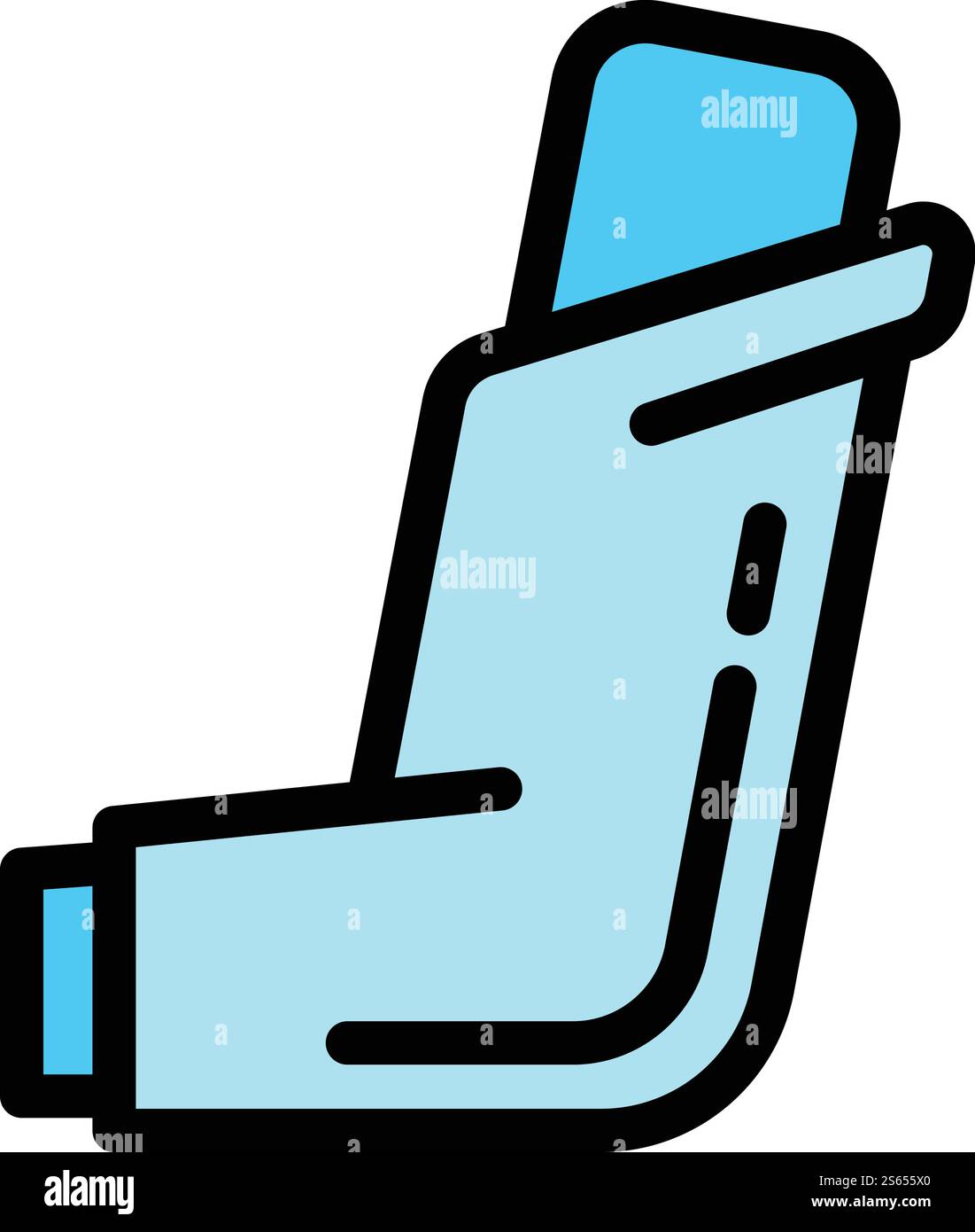 Medical inhaler icon. Outline medical inhaler vector icon for web ...