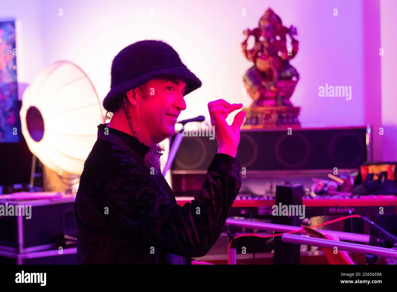 New York, United States. 12th Jan, 2025. Peter Apfelbaum's New York ...