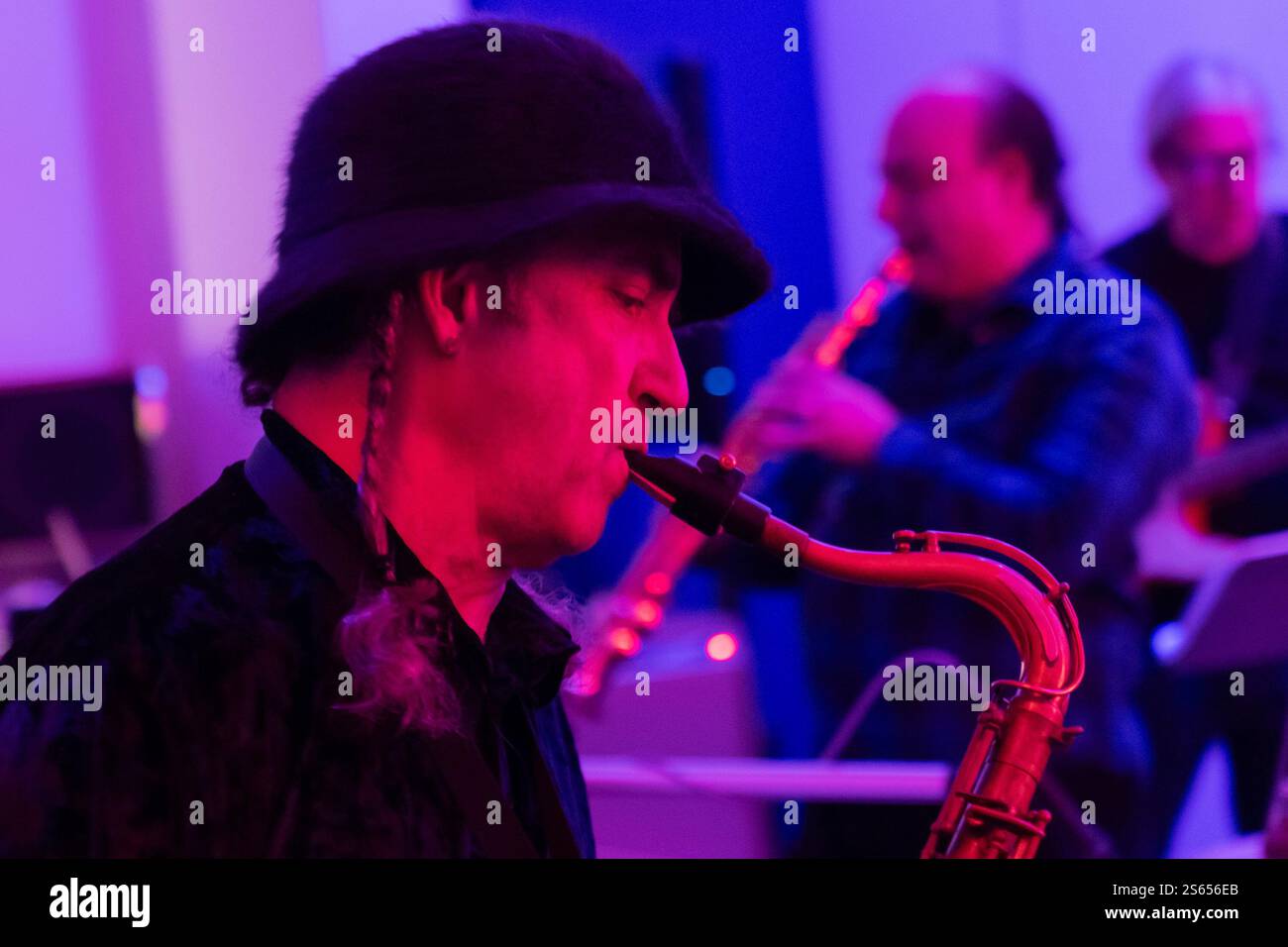 New York, United States. 12th Jan, 2025. Peter Apfelbaum's New York ...