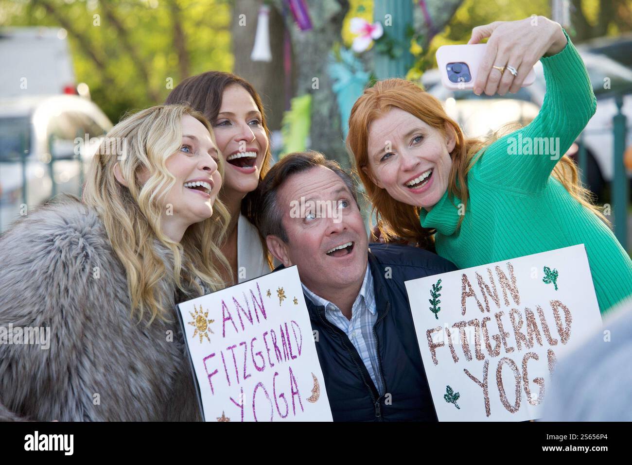 CHOSEN FAMILY, from left: Heather Graham, Andrea Savage, Thomas Lennon, Odessa Rae, 2024 ...