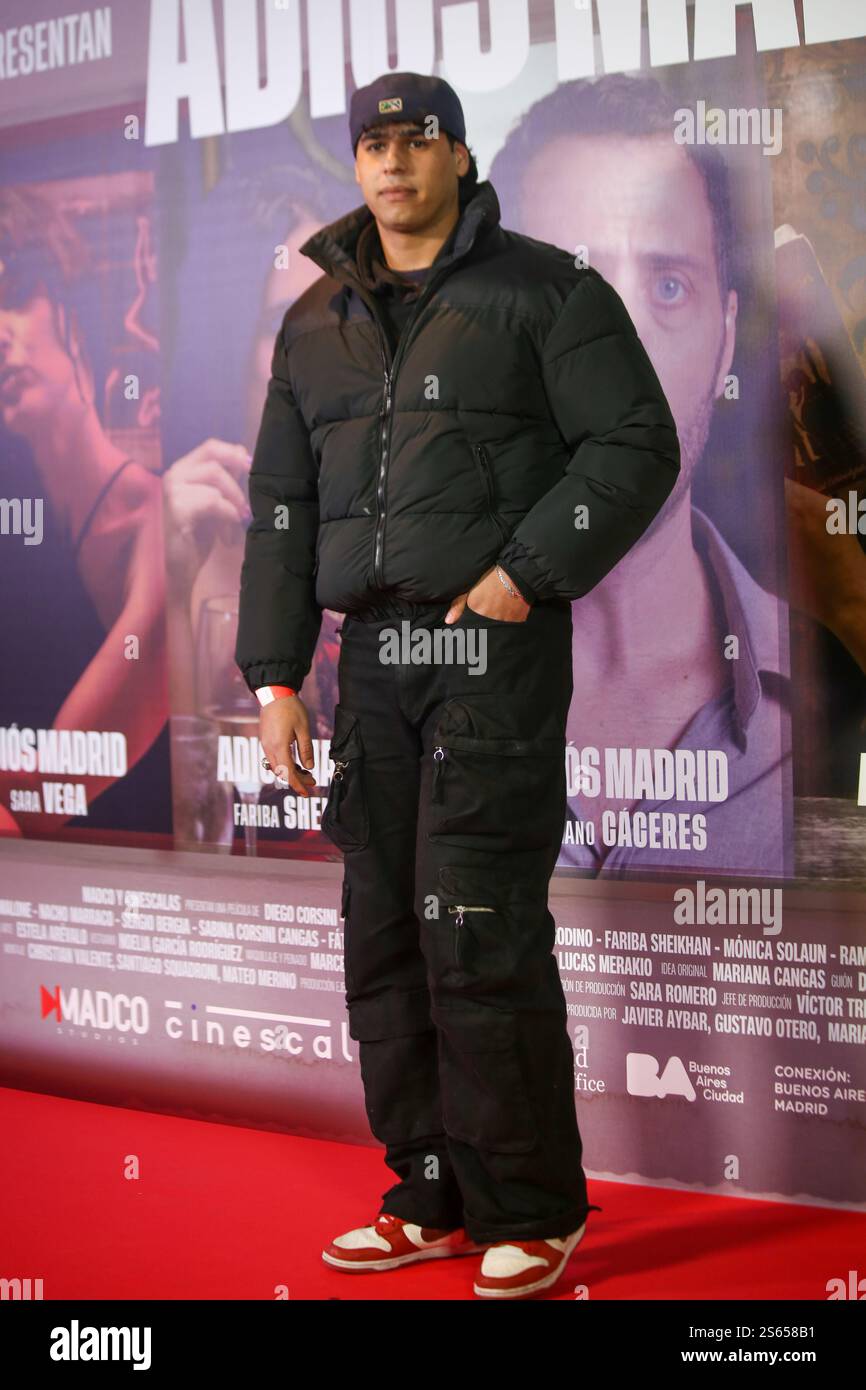 Madrid, Spain, 15th January, 2025: Television Personality, Anuar Beno ...