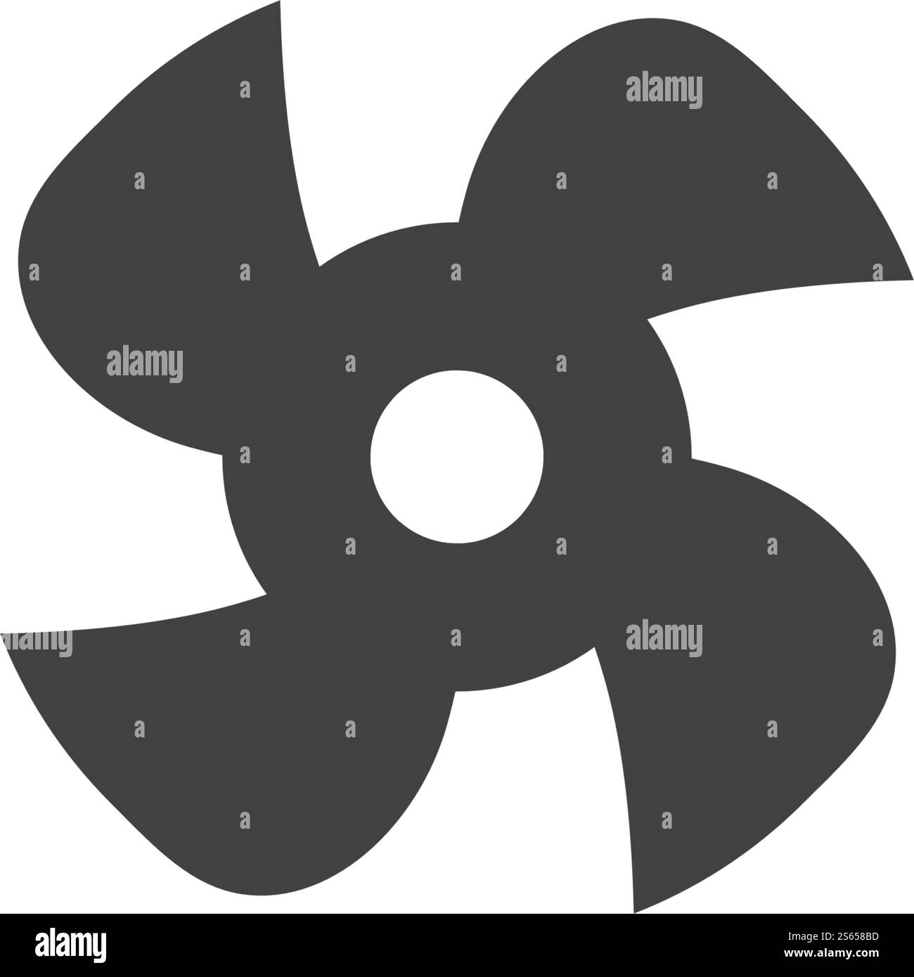 Fan icon vector illustration template Stock Vector Image & Art - Alamy