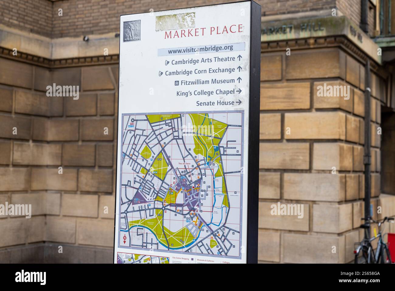 Cambridge sign map hi-res stock photography and images - Alamy
