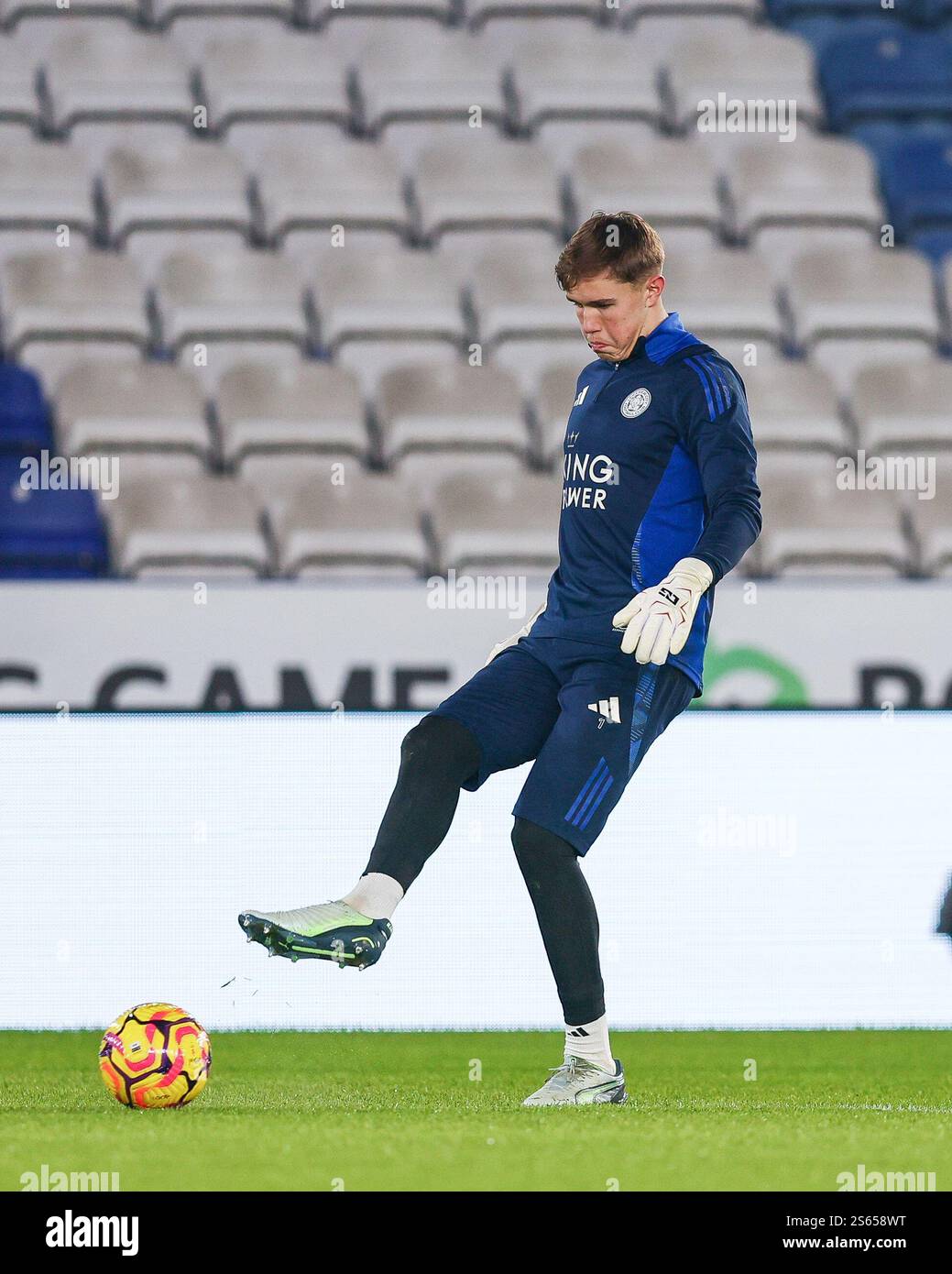 #1, goalkeeper Danny Ward of Leicester City during the Premier League ...