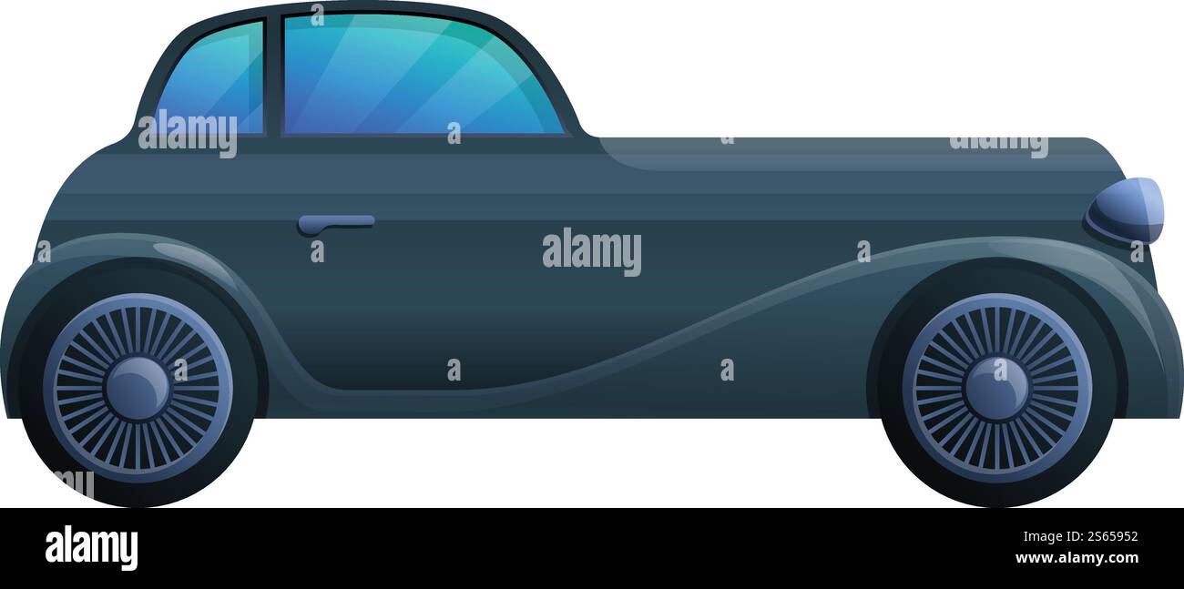 Classic old car icon. Cartoon of classic old car vector icon for web ...
