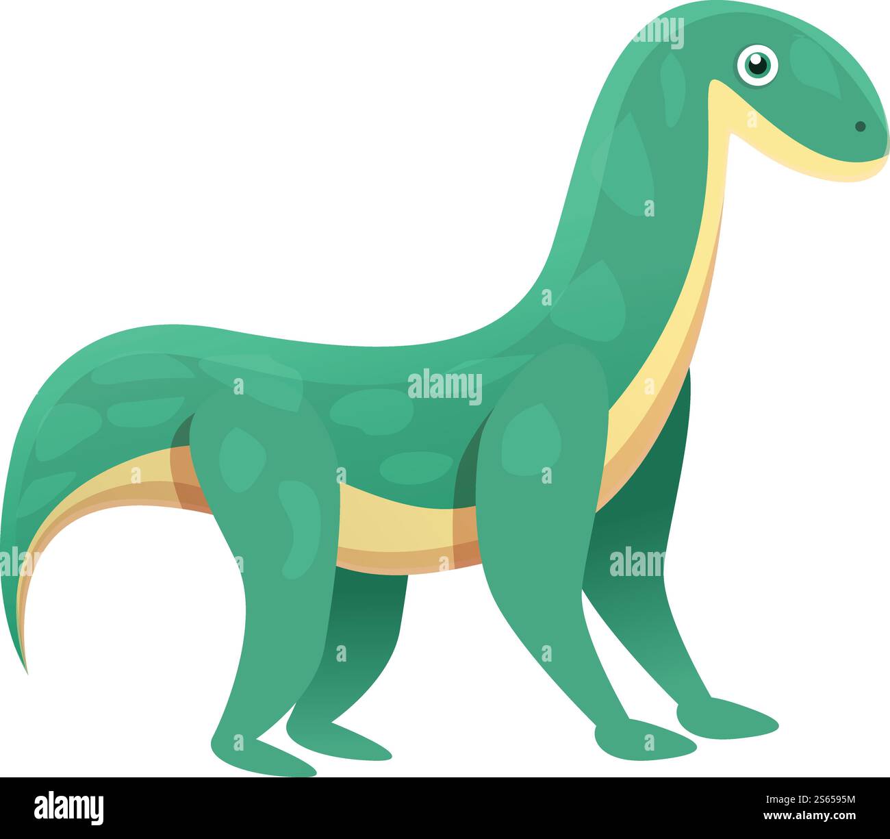 Brontosaurus icon. Cartoon of brontosaurus vector icon for web design ...