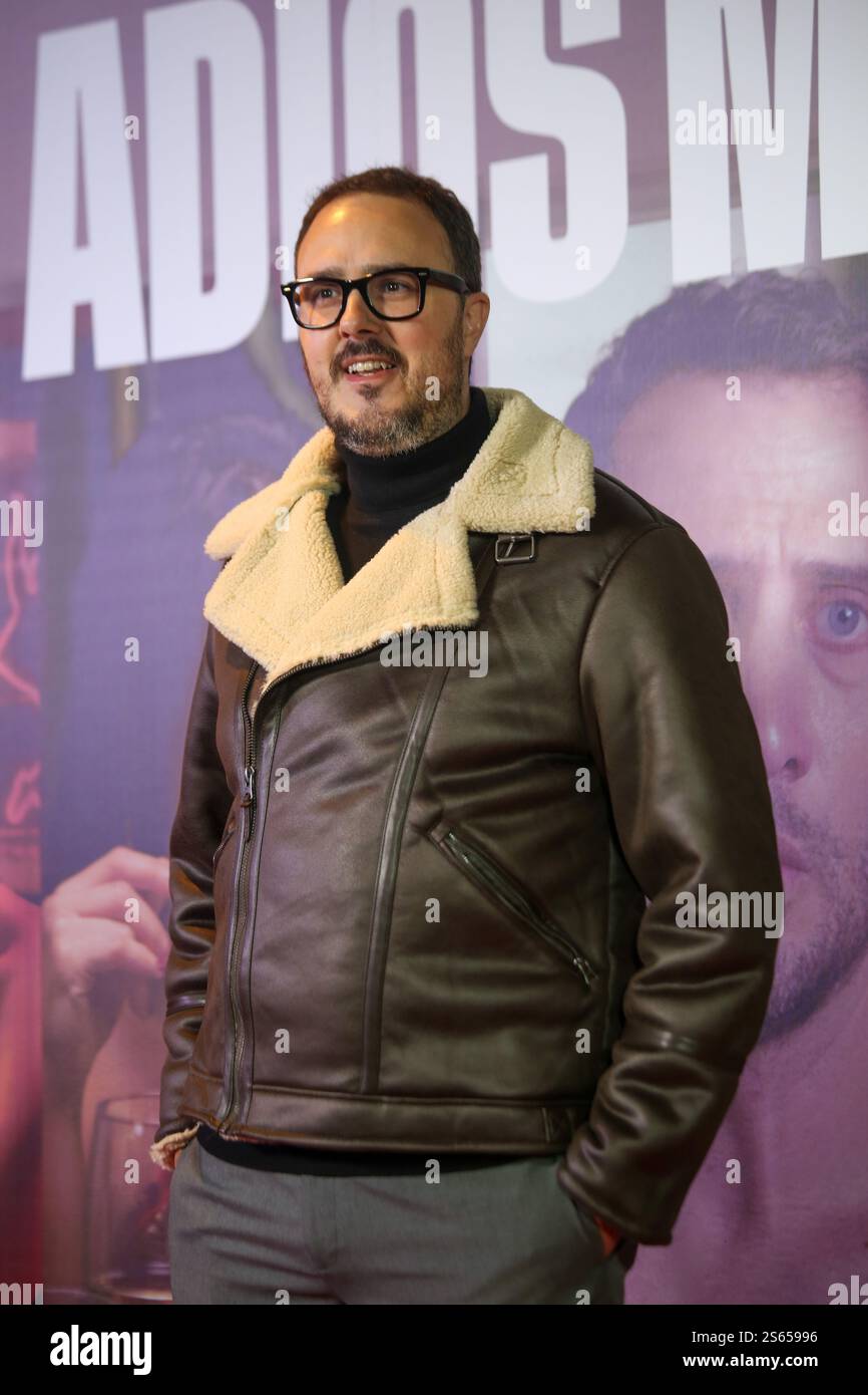 Madrid, Spain, 15th January, 2025: Actor, Diego Arjona poses for the ...