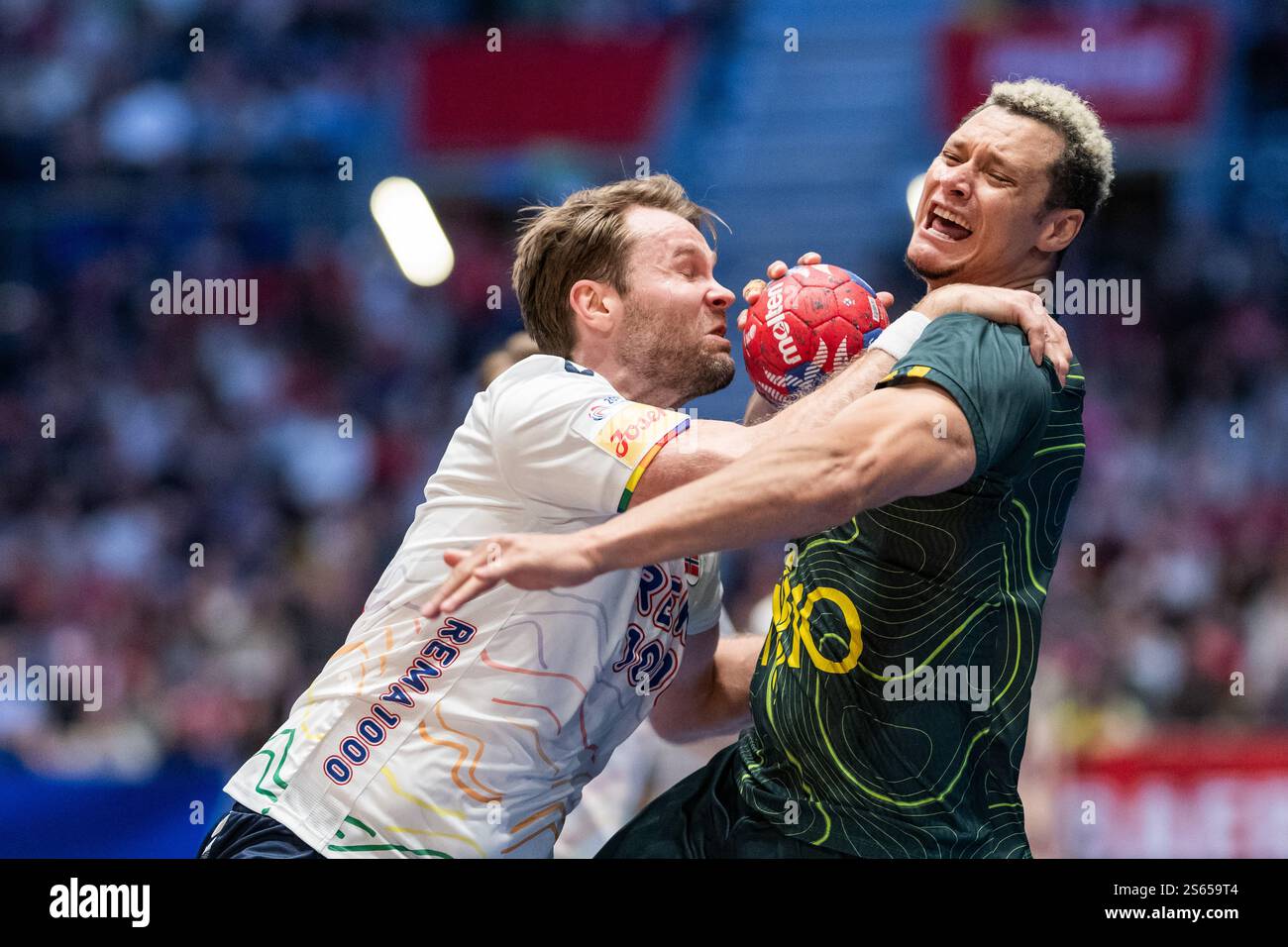 Petter Øverby of, Norway. , . and Thiagus Petrus of Brazil during the ...