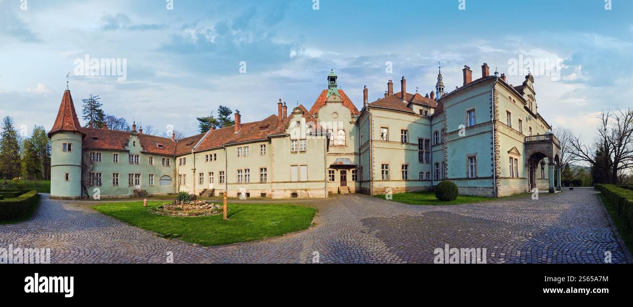 Hunting castle of Count Schonborn in Carpaty (in the past - Beregvar ...