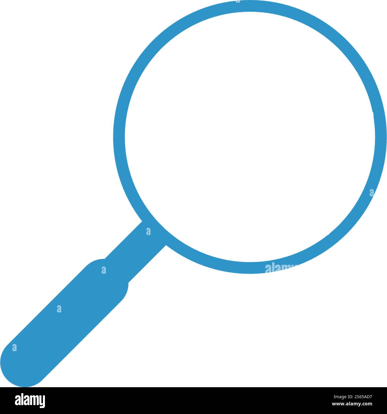 Magnifying glass logo vector design Stock Vector Image & Art - Alamy