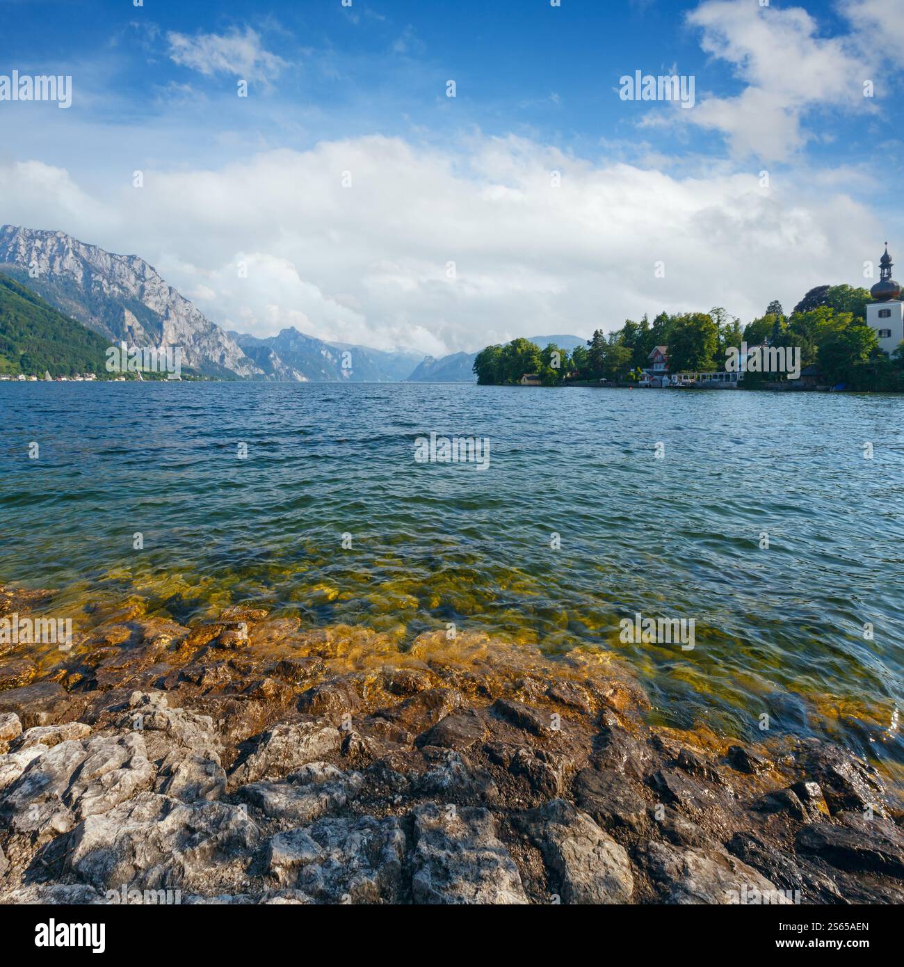 Traunsee lake hike hi-res stock photography and images - Alamy