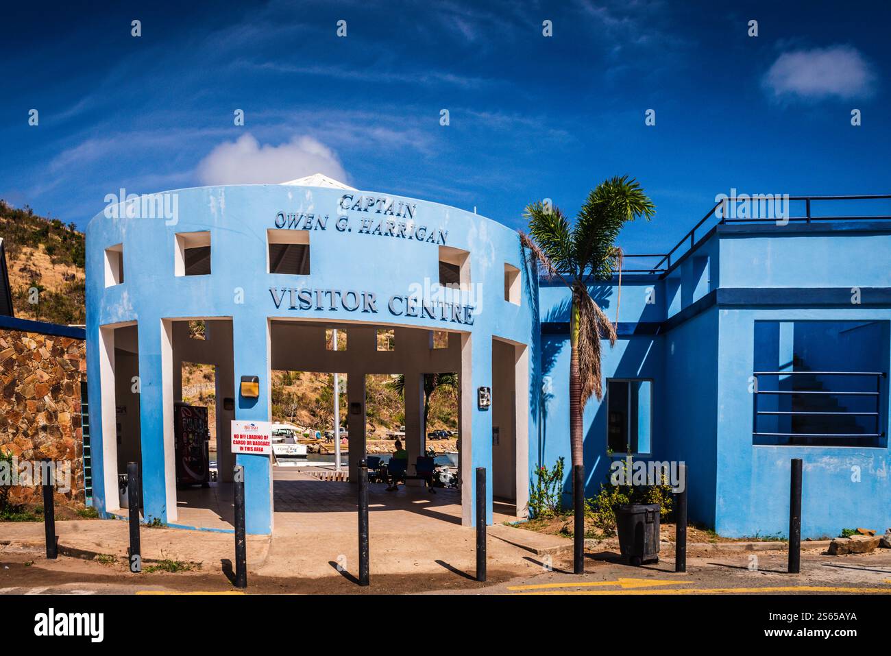 Virgin Gorda, BVI - March 22, 2018: Captain Owen G. Harrigan Visitor ...