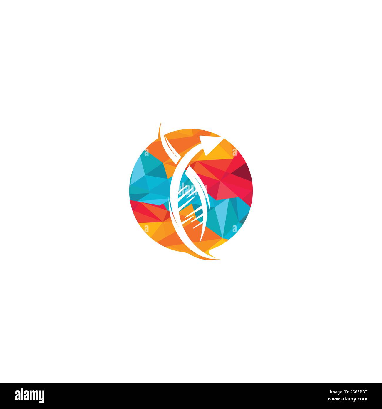 Human DNA and genetic logo design Stock Vector Image & Art - Alamy