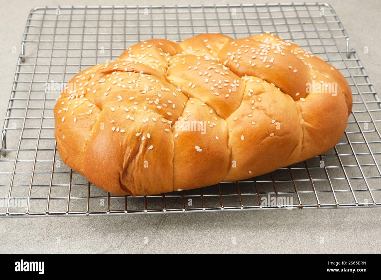 Roti Manis Ayam, sweet bread filled with shredded chicken and sesame ...