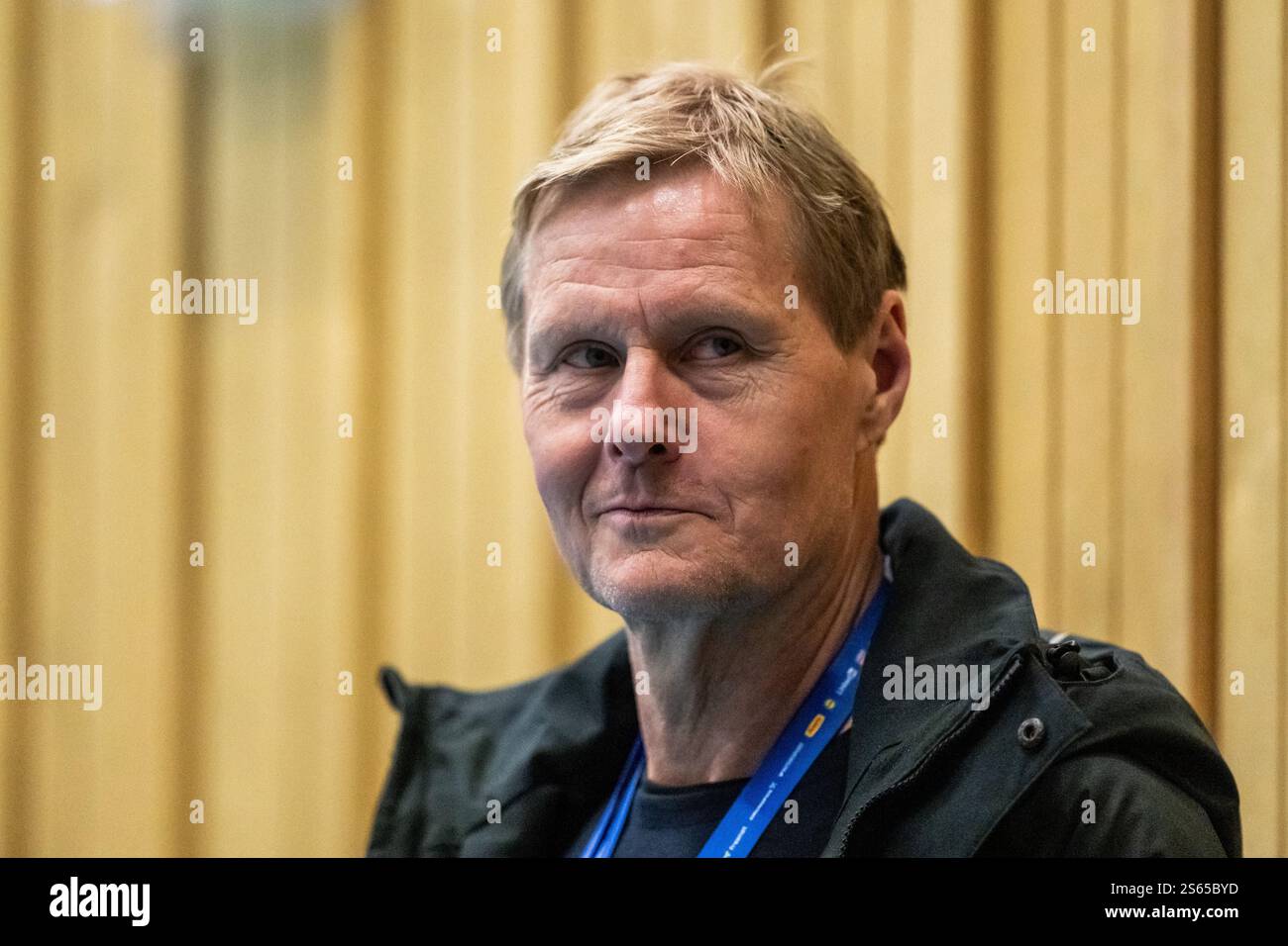 Oslo, Norway. 15th Jan, 2025. 250115 Robert Wedberg, general secretary ...