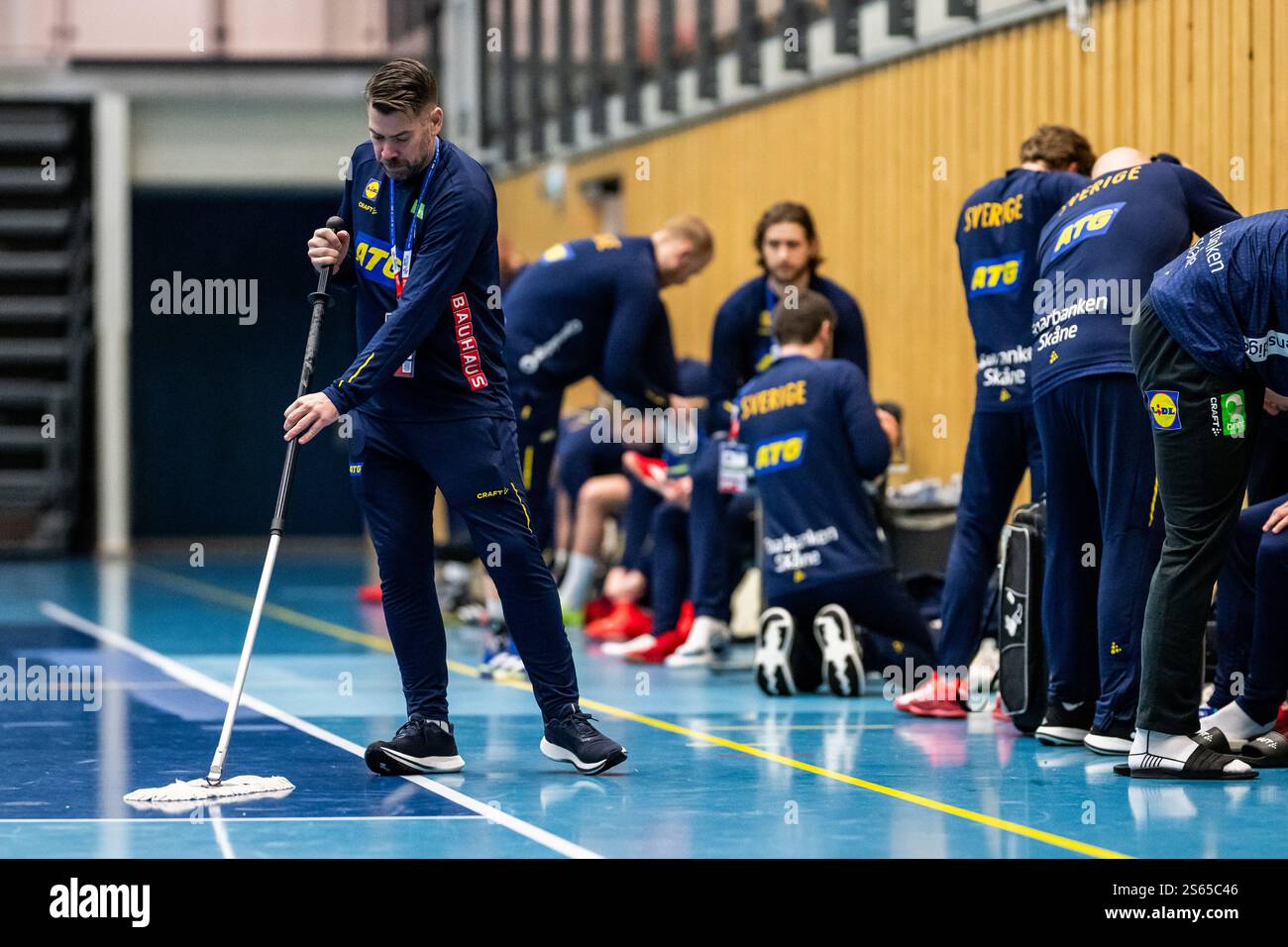 Oslo, Norway. 15th Jan, 2025. 250115 Daniel Vandor Head of Delegation of the Swedish men's ...