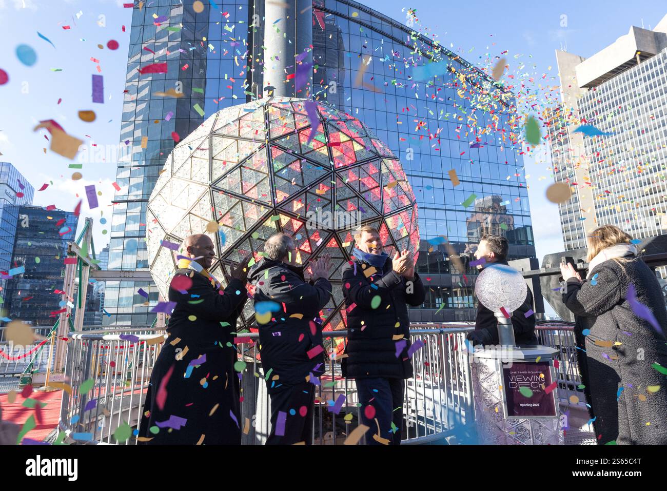 The Ball will be retired and displayed inside One Times Square as part of the new immersive ...