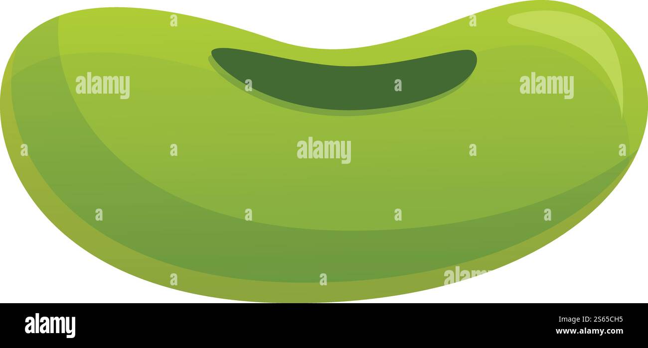 Mung bean icon. Cartoon of mung bean vector icon for web design ...