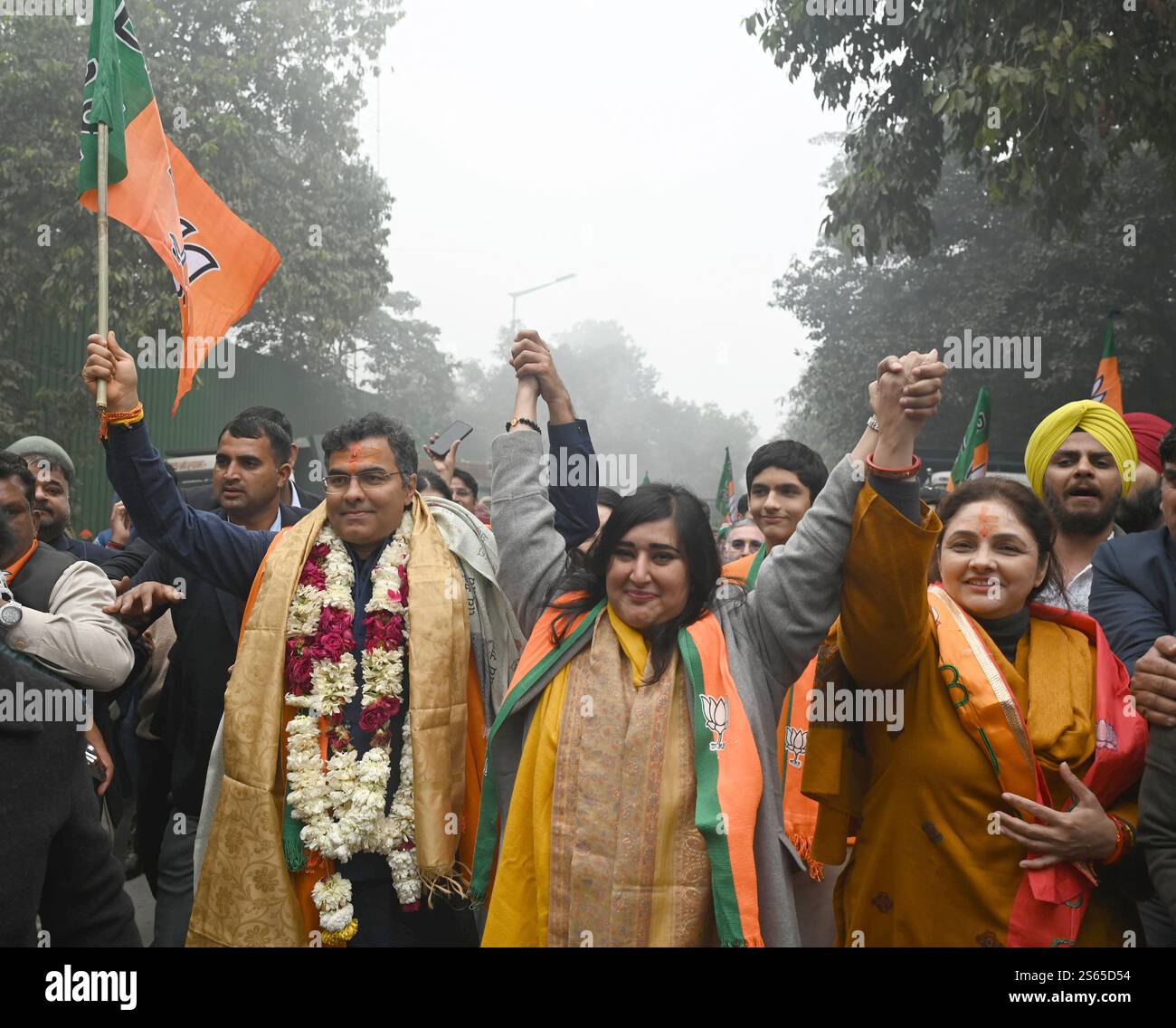 New Delhi, India. 15th Jan, 2025. NEW DELHI, INDIA - JANUARY 15: BJP ...