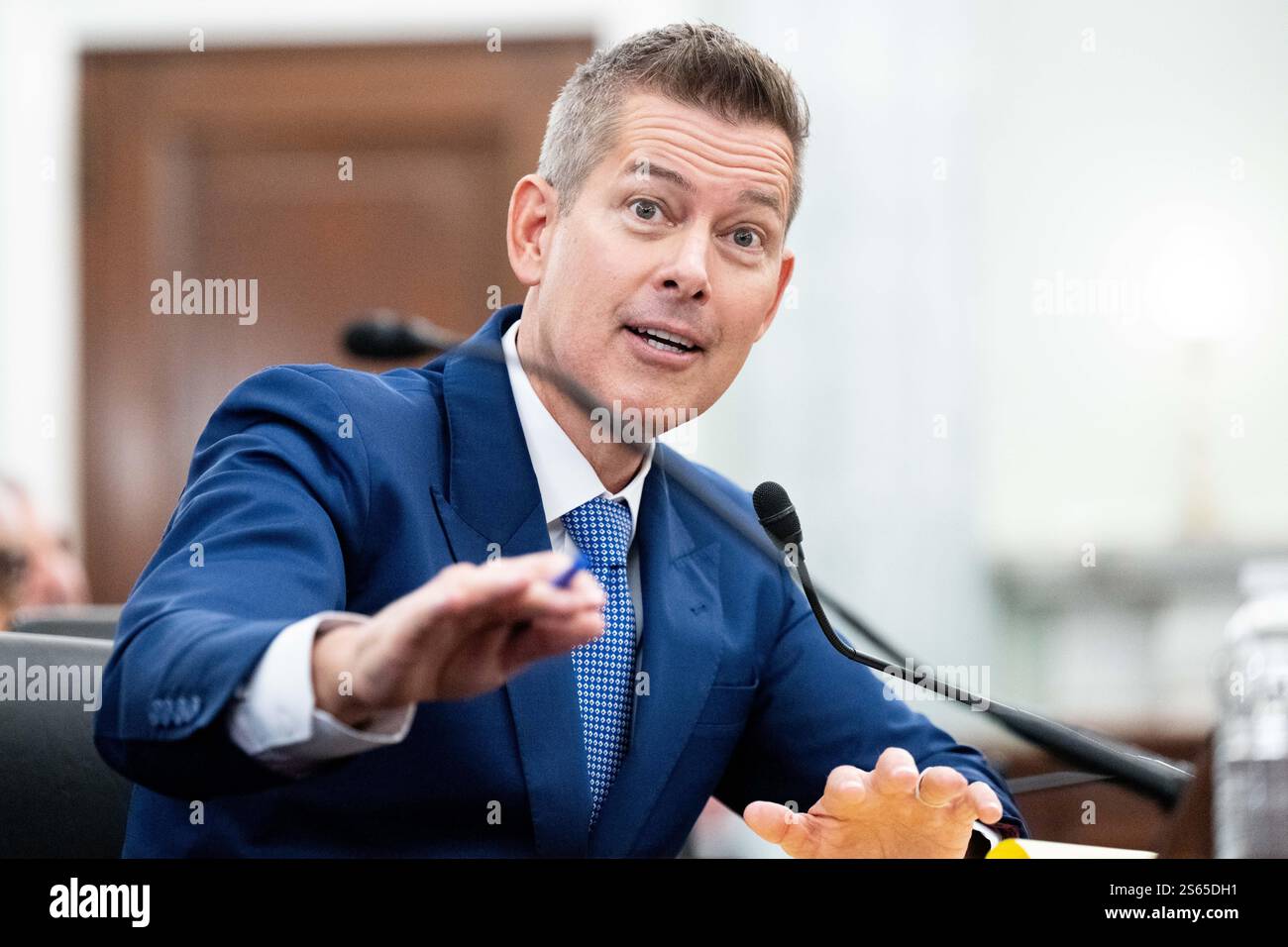 Former U.S. Representative Sean Duffy (R-WI), nominee for Secretary of ...
