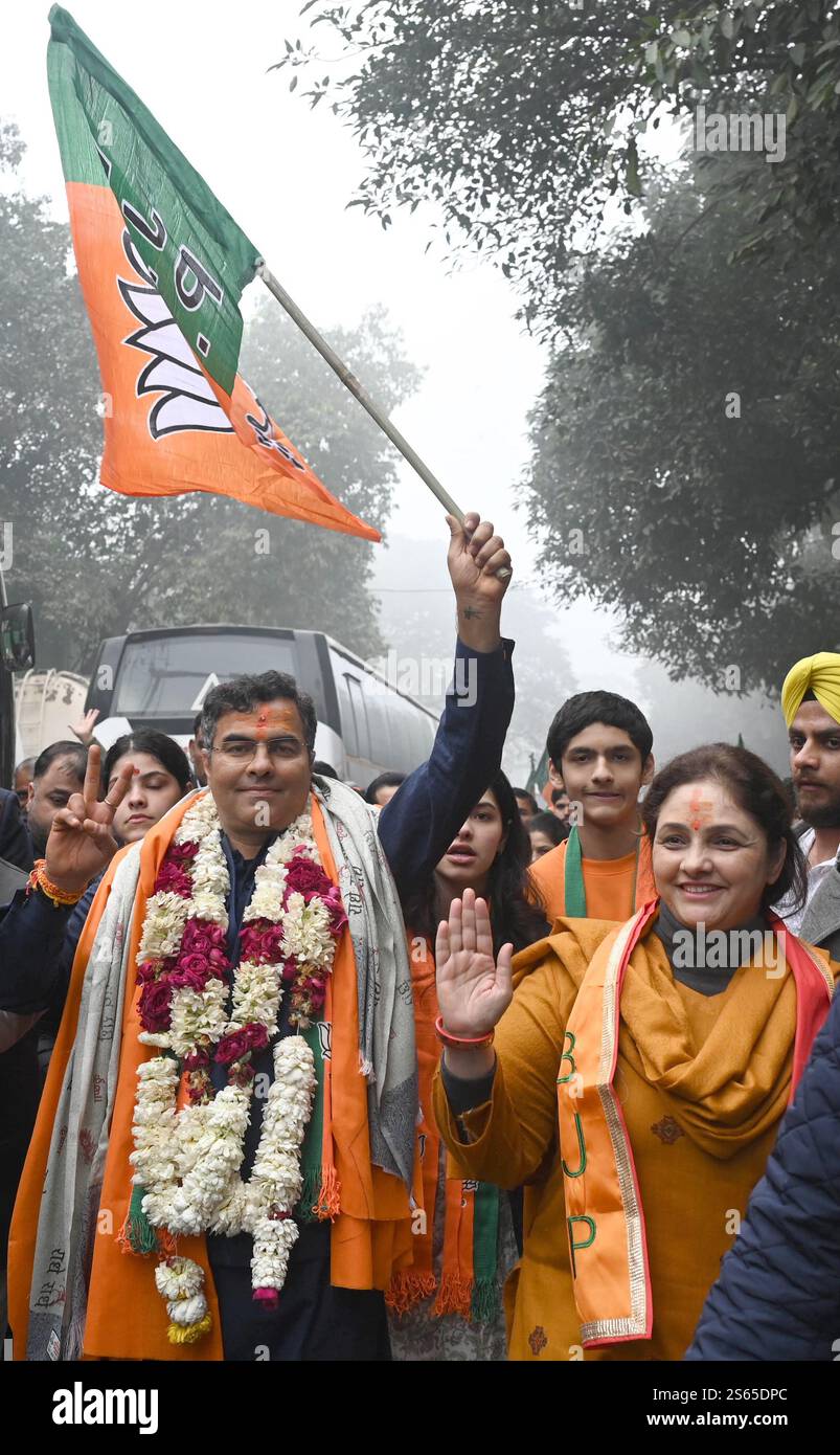 New Delhi, India. 15th Jan, 2025. NEW DELHI, INDIA - JANUARY 15: BJP ...