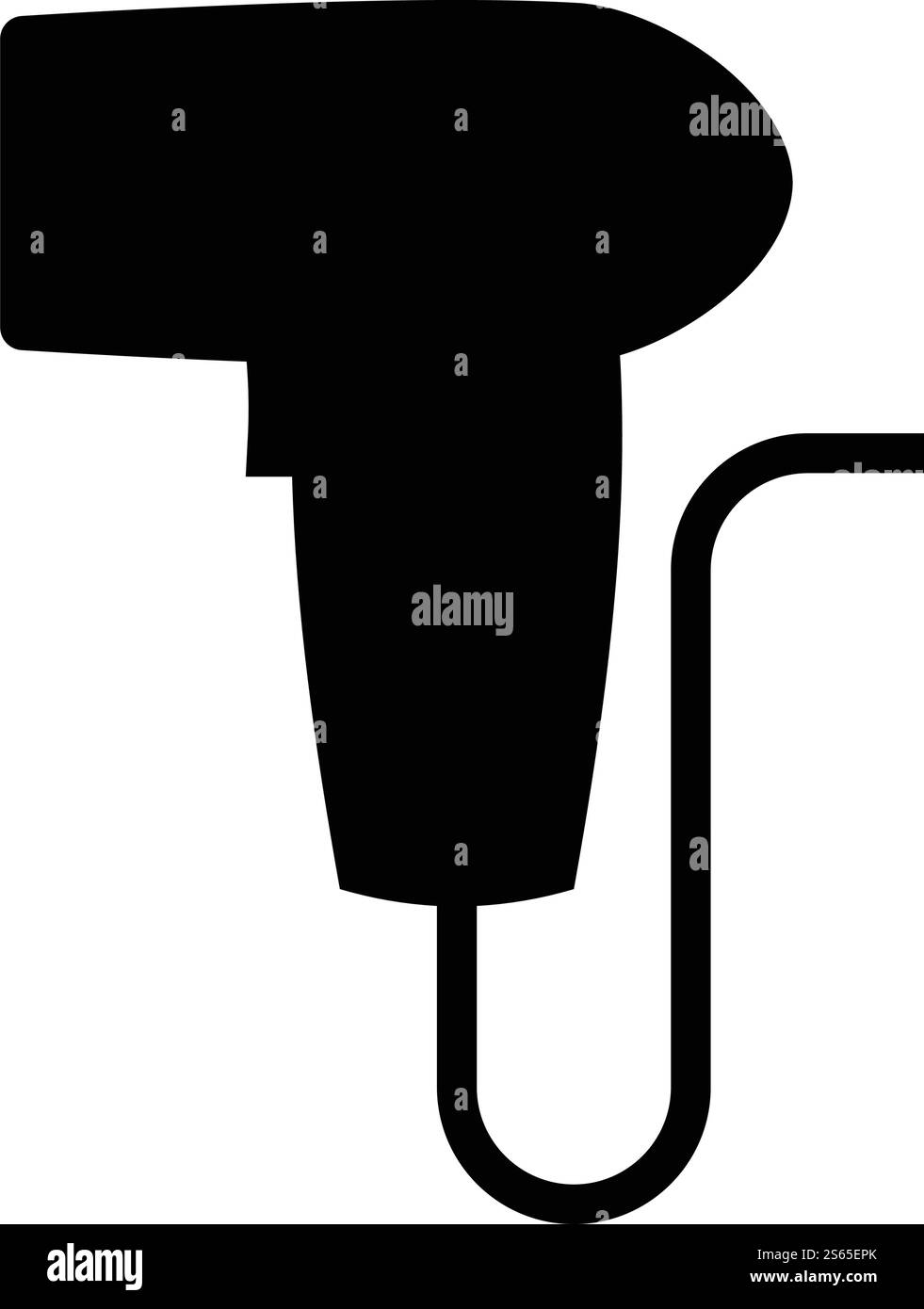 Hand scanner barcode held icon black color vector illustration flat ...