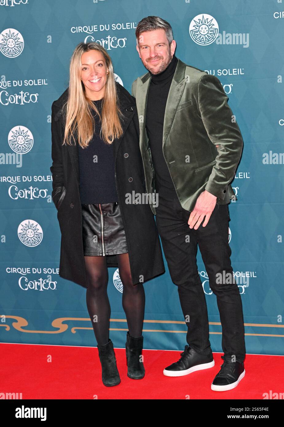 London, UK. 15th Jan, 2025. Cherry Healey (L) and guest attend the UK ...