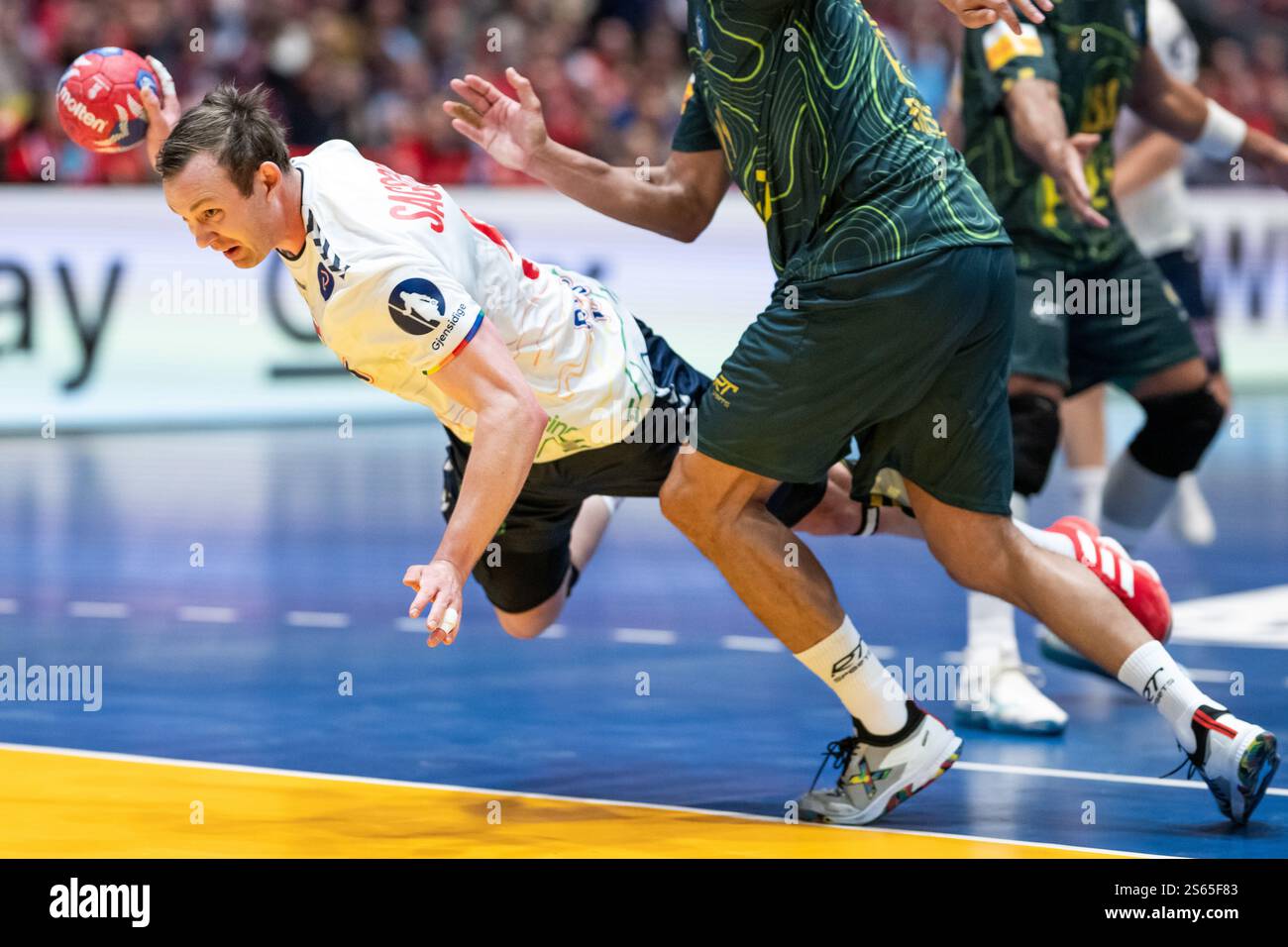Sander Sagosen of, Norway. , . during the 2025 IHF World Men's Handball ...