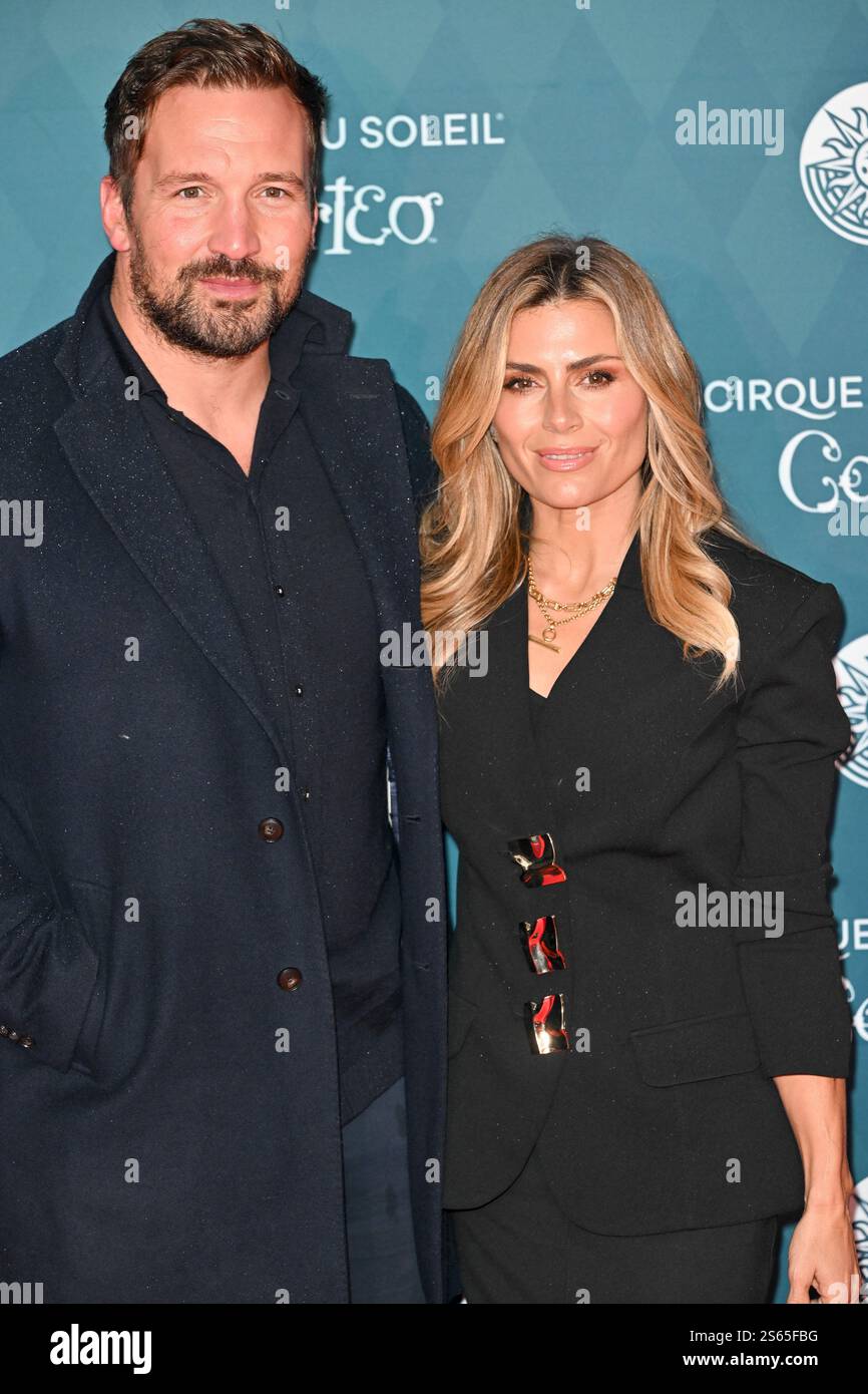 London, UK. 15th Jan, 2025. Paul Doran-Jones and Zoe Hardman attend the ...