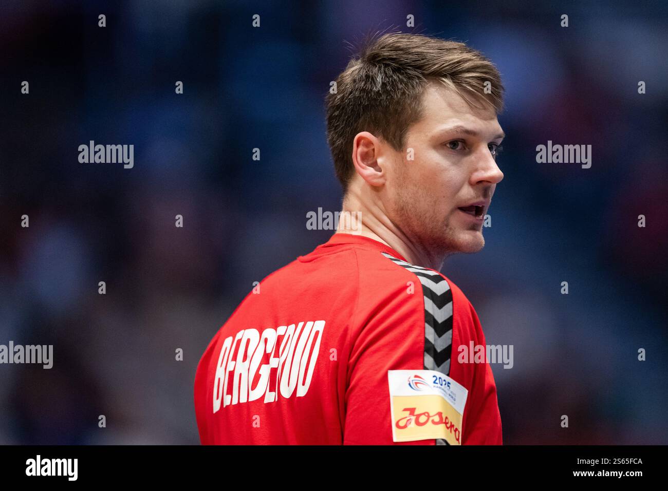 250115 Goalkeeper Torbjørn Bergerud of Norway during the 2025 IHF World ...