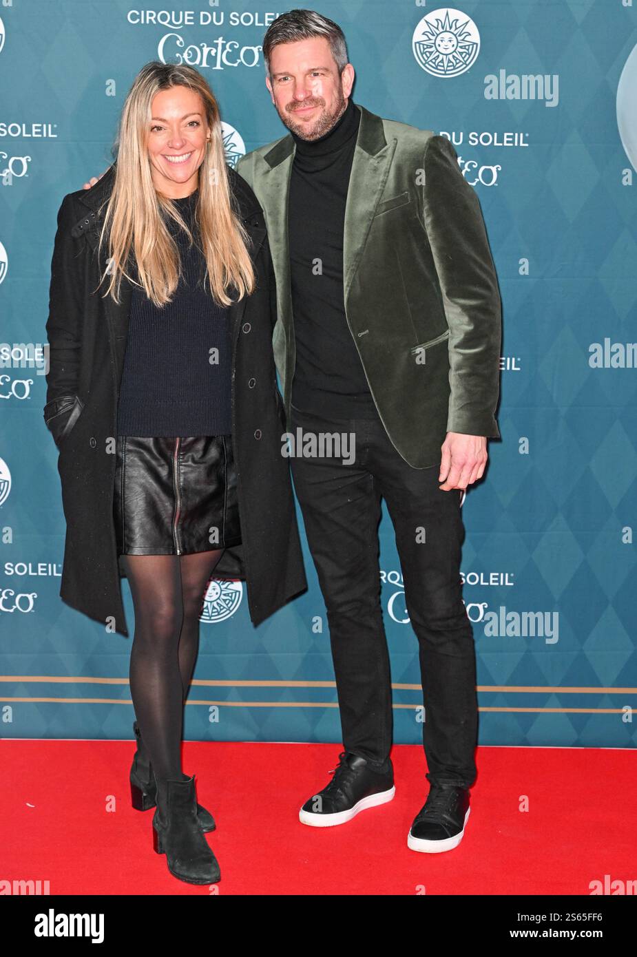 London, UK. 15th Jan, 2025. Cherry Healey (L) and guest attend the UK ...