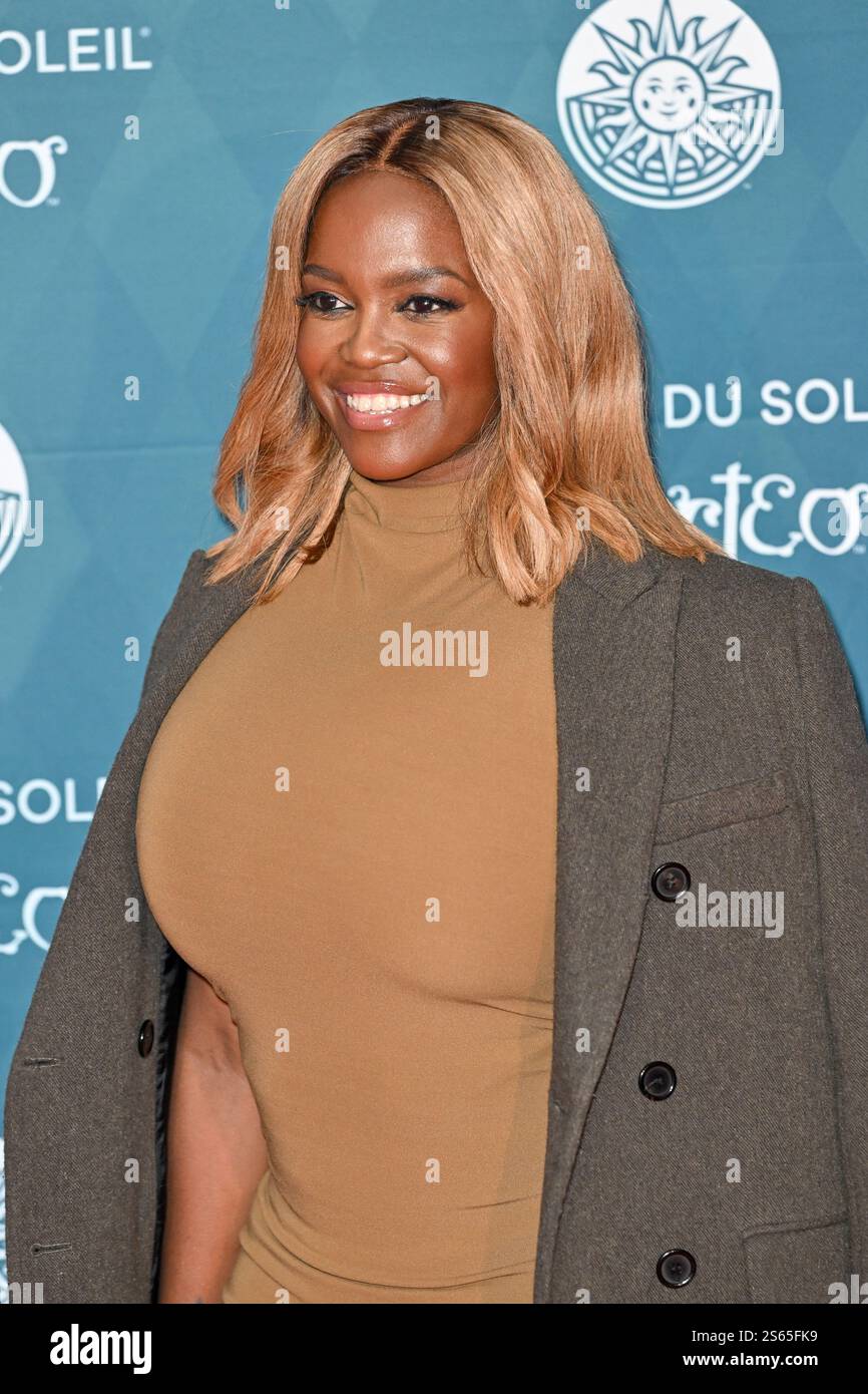 London, UK. 15th Jan, 2025. Oti Mabuse attends the UK Premiere of the ...