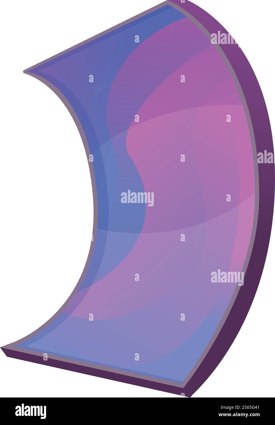 Bent screen icon. Cartoon of bent screen vector icon for web design ...