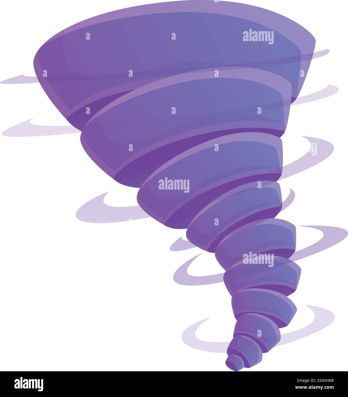 Twister tornado icon. Cartoon of twister tornado vector icon for web ...