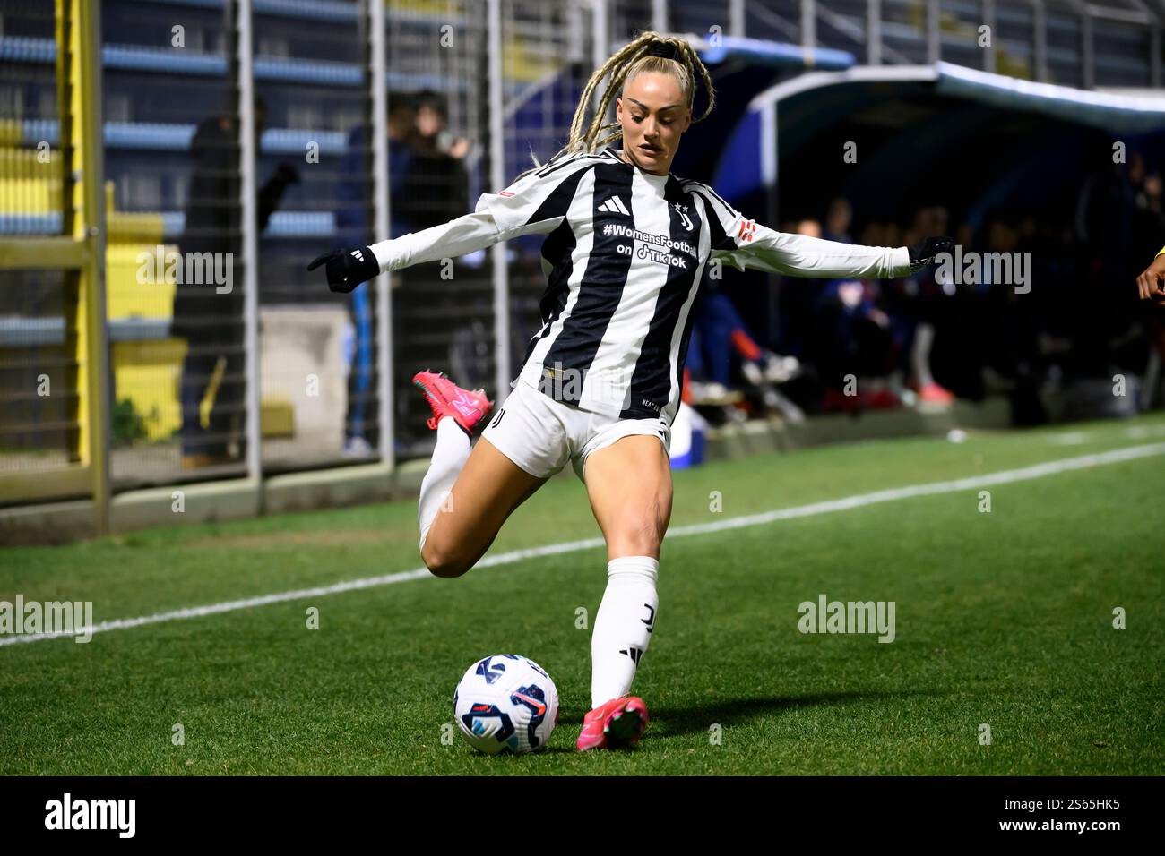 Alisha Lehmann of Juventus FC in action during the Women's Coppa Italia ...