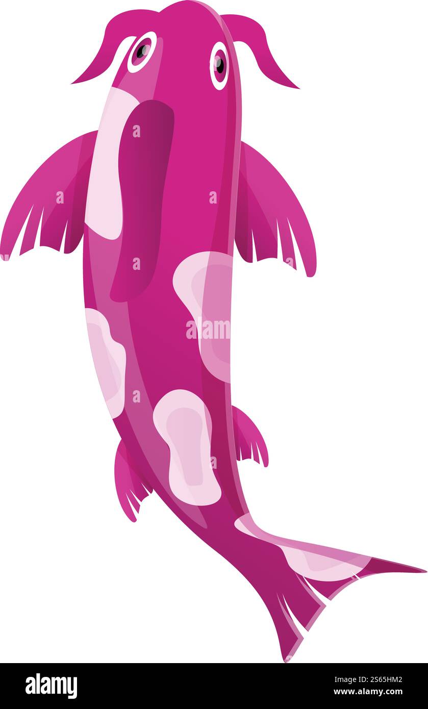 Japan carp icon. Cartoon of japan carp vector icon for web design ...