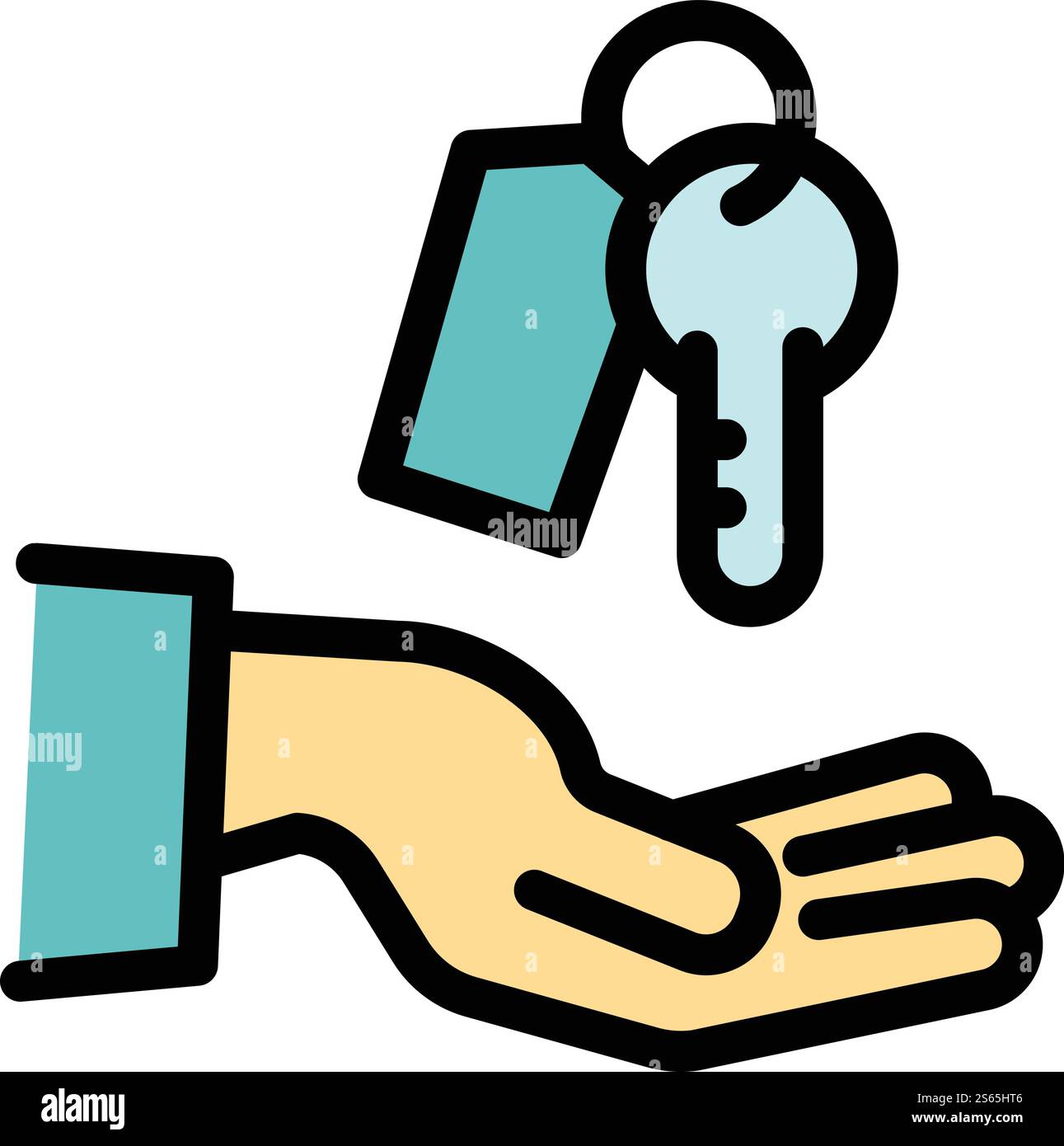 Hospitality icon isolated on Cut Out Stock Images & Pictures - Alamy