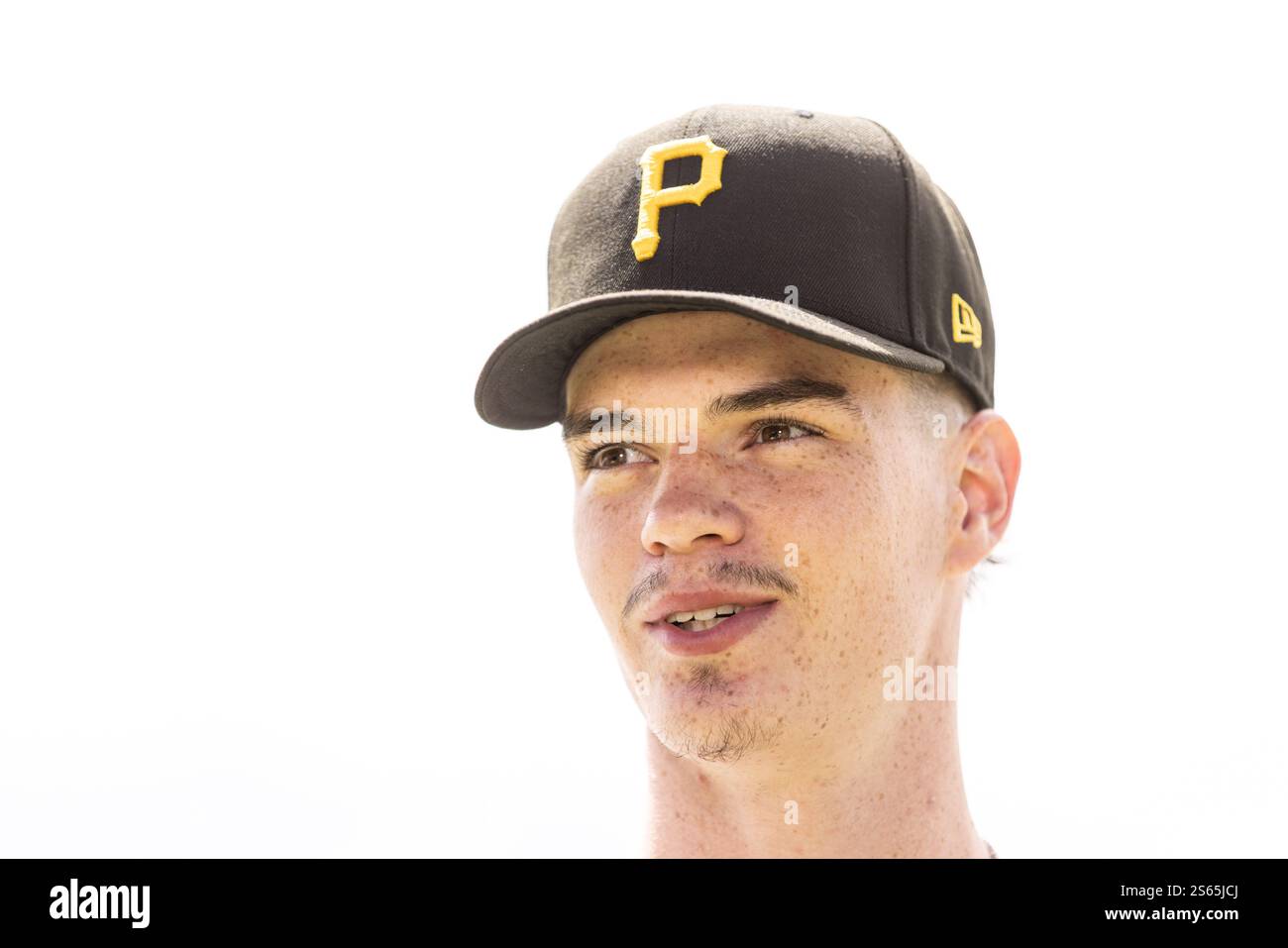 Melbourne, Australia. 16th Jan, 2025. Robinson Smith speaks to the ...