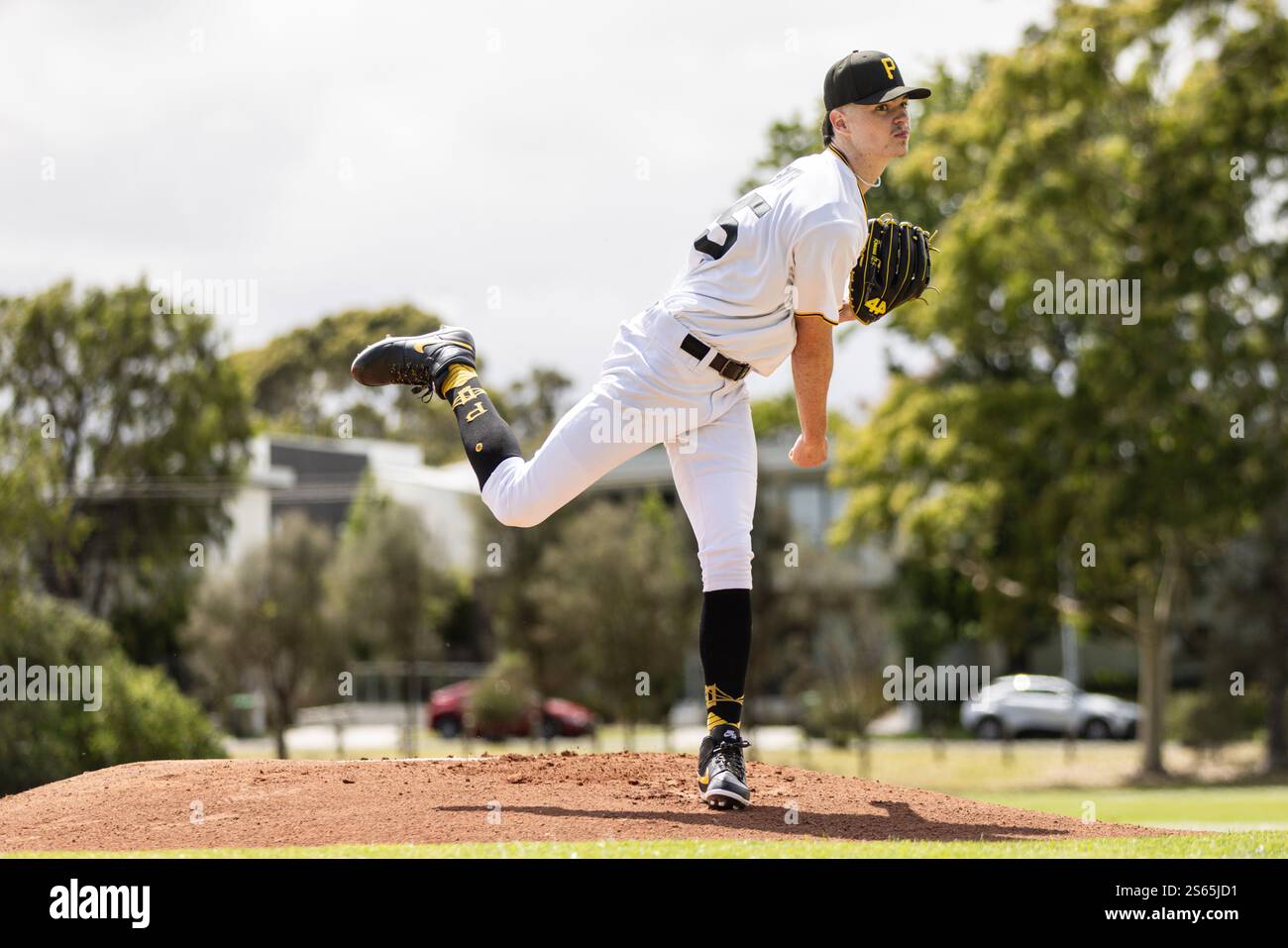 Melbourne, Australia. 16th Jan, 2025. Robinson Smith is seen during a ...